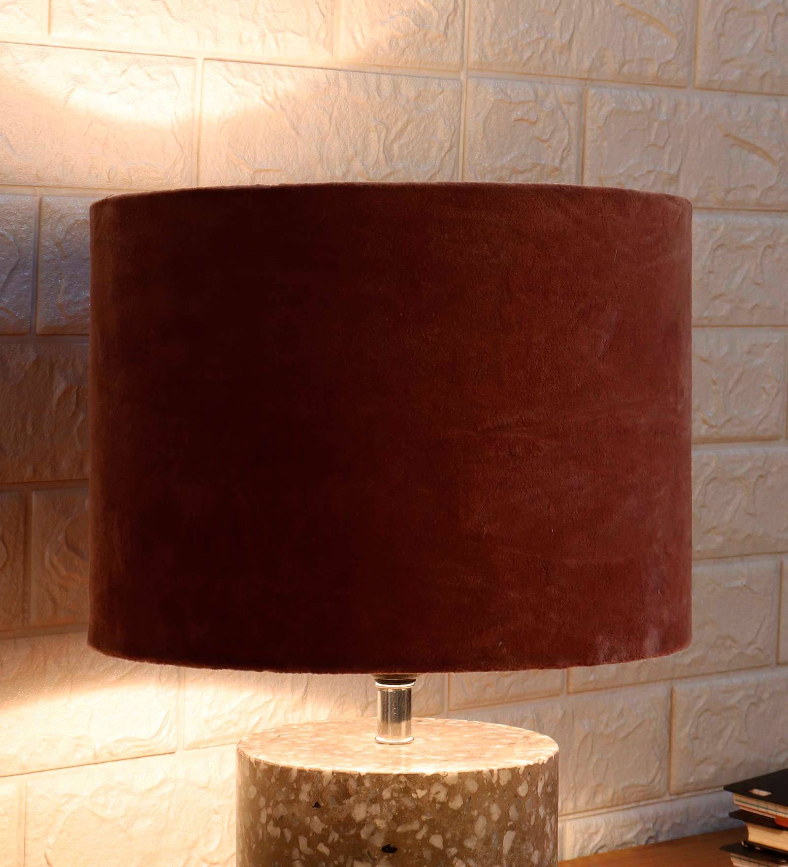 Buy Centaur Pink Velvet Solid Lampshade By Grated Ginger at 27% OFF by ...