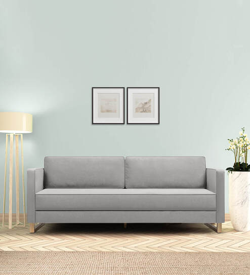 Limited Time Offer: Buy Upto 70% Off on Grey 3 Seater Sofas | Pepperfry