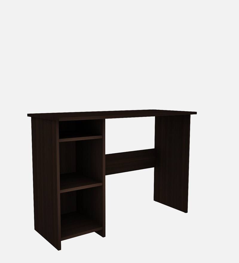 Buy Duke Writing Table in Wenge Finish by Woodbuzz Online - Modern ...