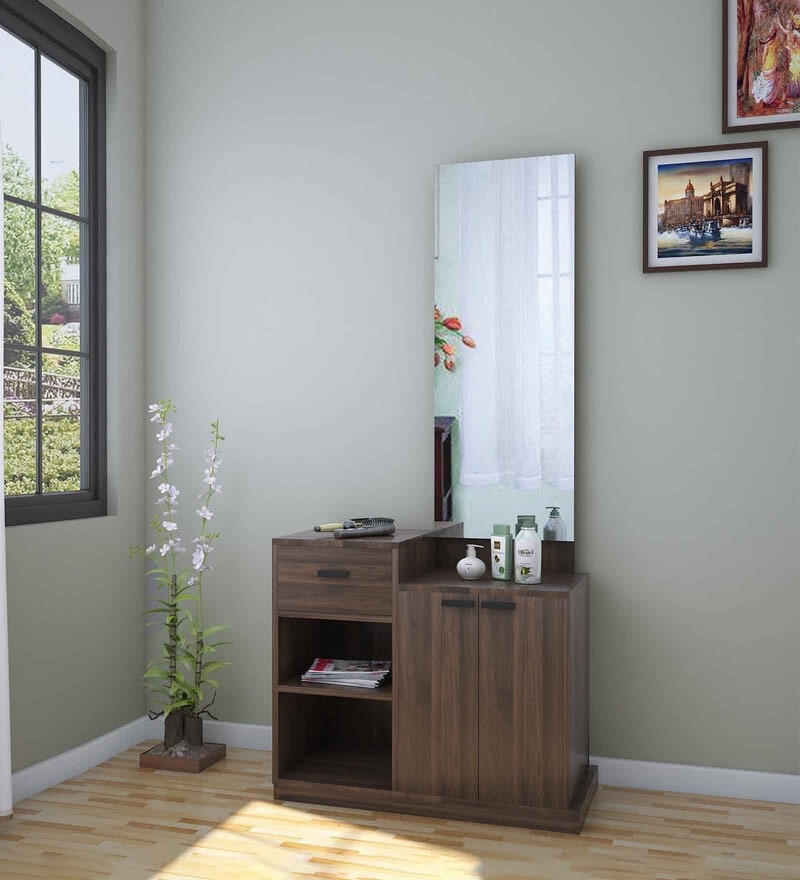 Buy Dyson Dressing Unit in Classic Walnut Finish Online - Dressing ...