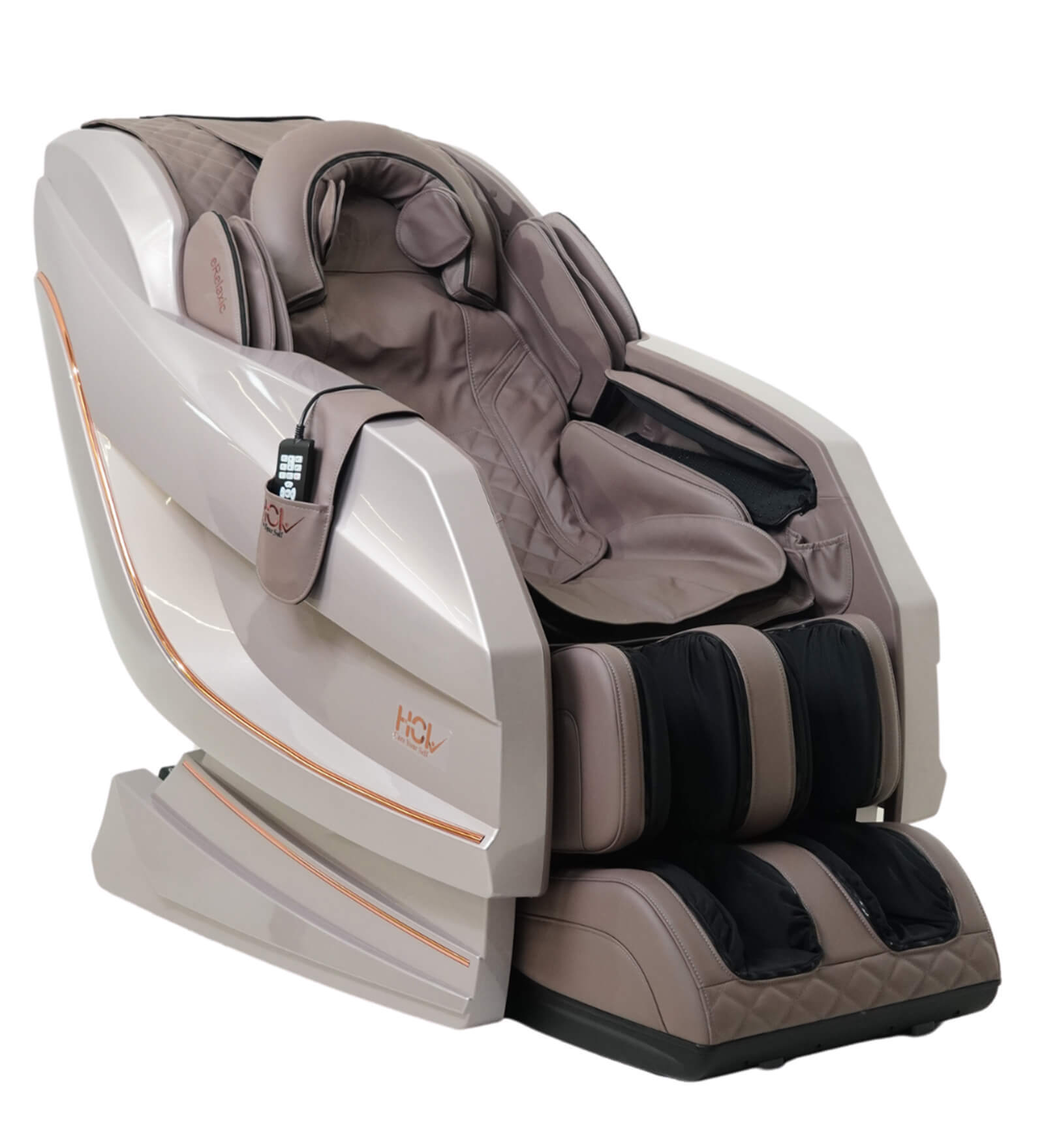 Buy E-Relaxic Advanced 4D Mechanism Massage Chair In Brown Colour at 29 ...