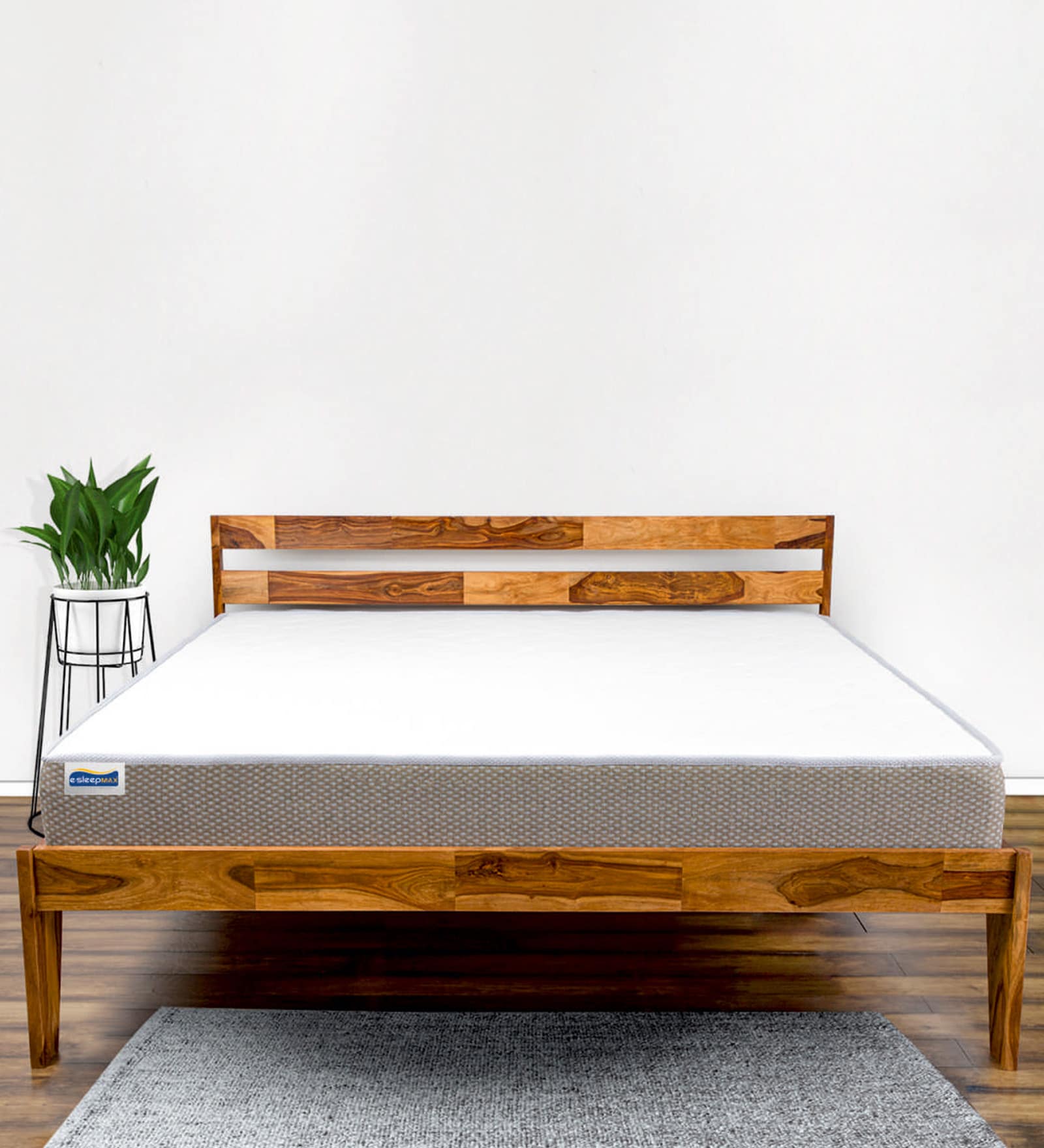 Buy E Series 8 inch Rebonded Foam Single Mattress (with 1 Free Pillow ...