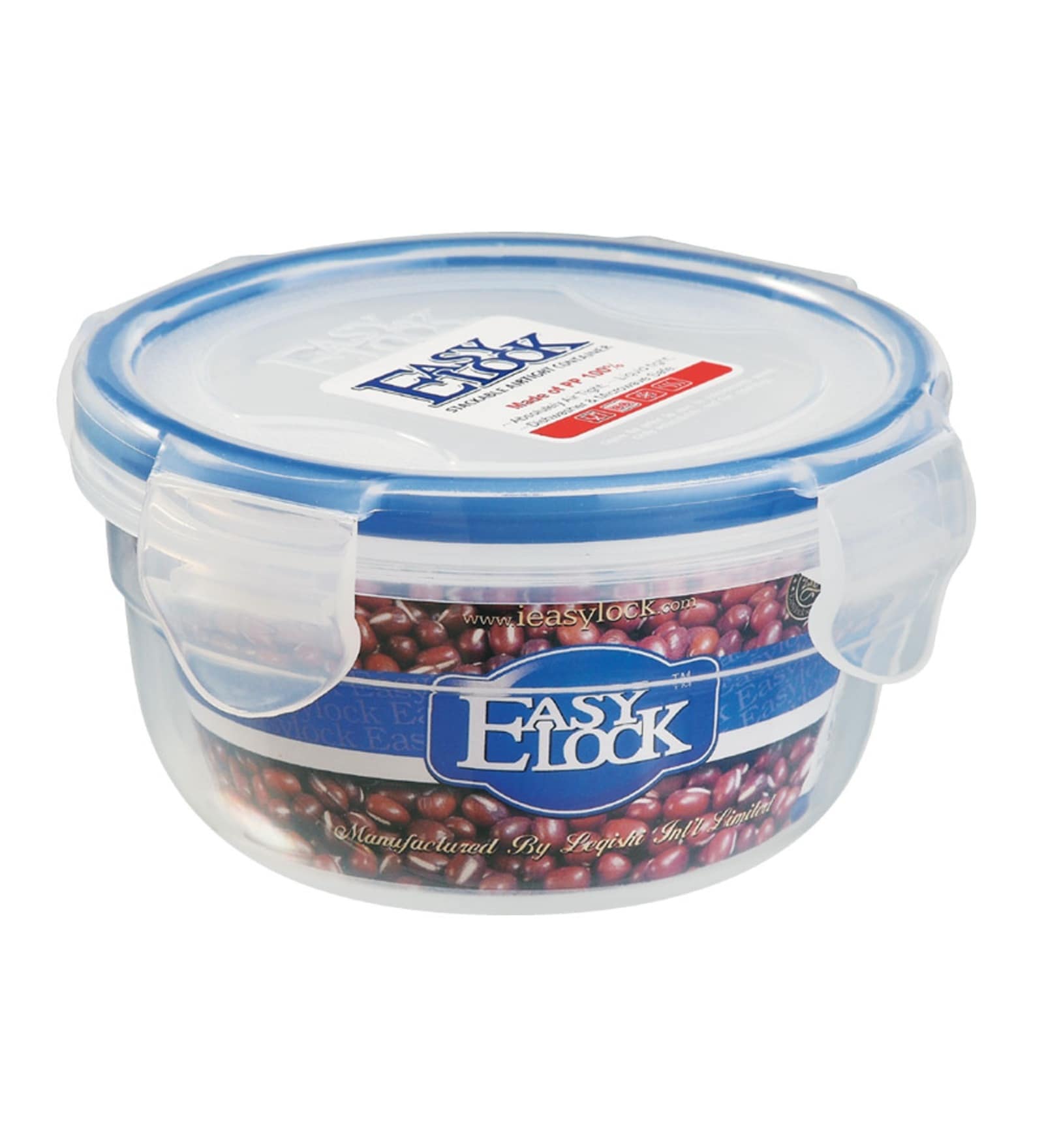 Buy Easy Lock Stackable Round Food Containers, 300 ML Online ...