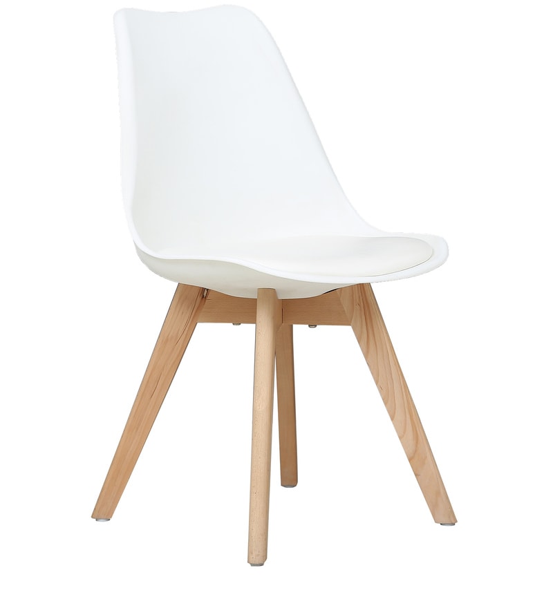 Buy Trendy Plastic Iconic Chair in White Colour by Star India Online ...