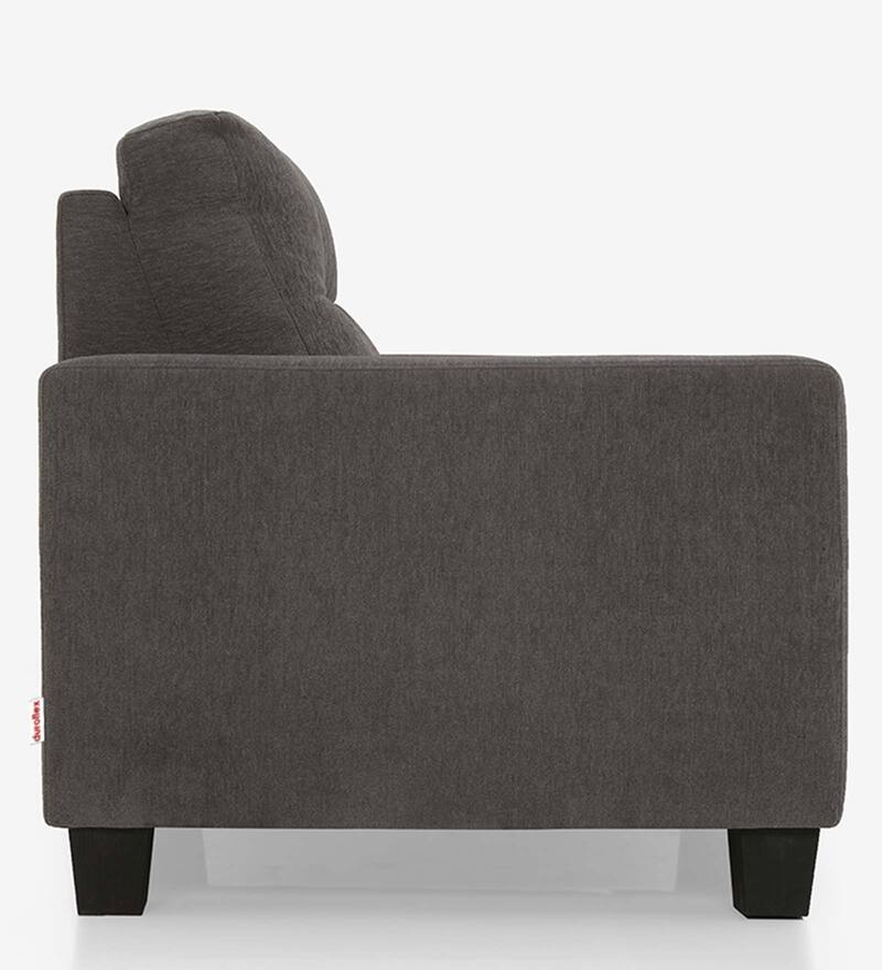 Buy Ease Fabric 1 Seater Sofa in Grey Colour by Duroflex Online ...