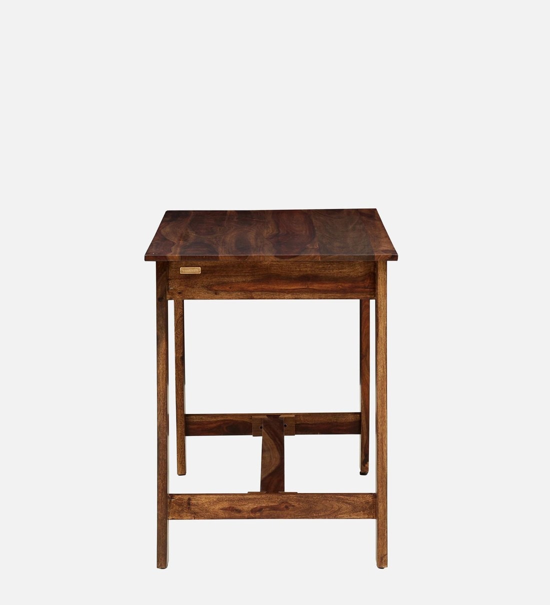 Buy Haarlem Sheesham Wood Writing Table In Provincial Teak Finish By ...