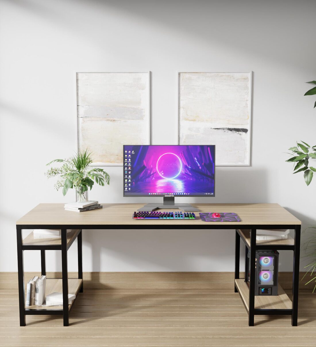 Buy Edward Workstation In Beige Finish at 5% OFF by Riyan Luxiwood ...