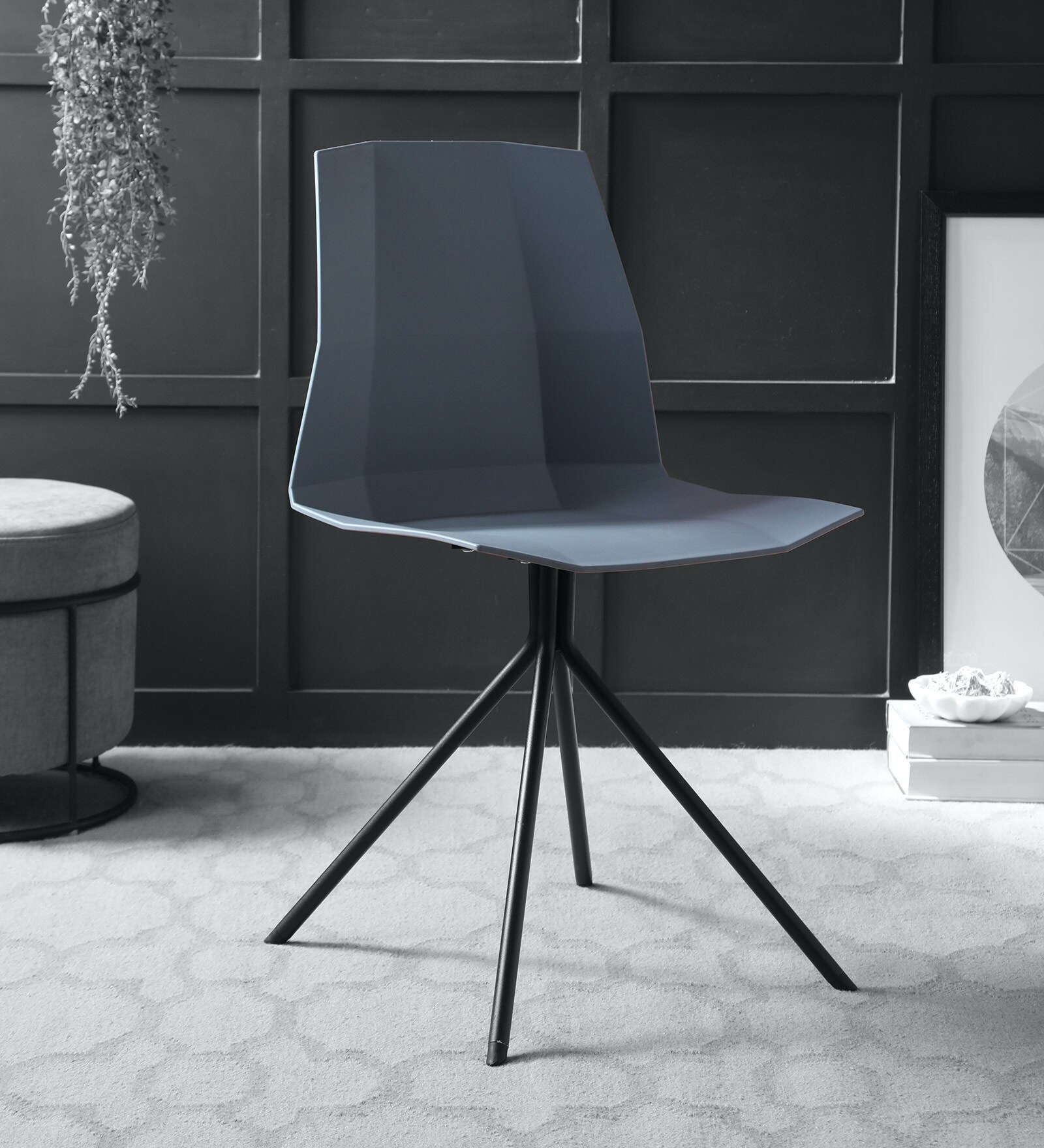 Buy Edge Cafe Chair in Grey Colour at 37% OFF by VOF | Pepperfry