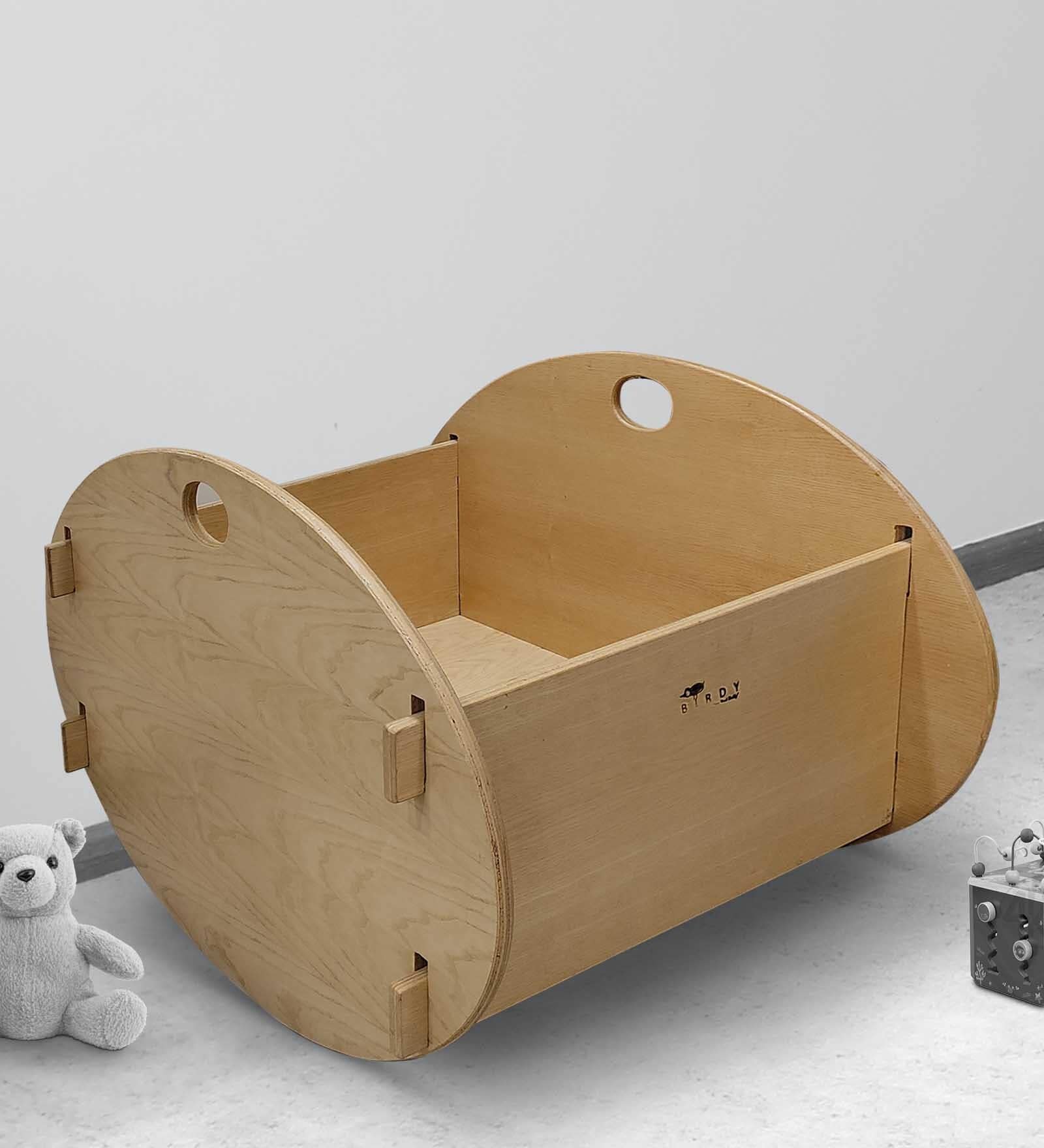 Buy Egg Cribs in Natural Colour at 5% OFF by Birdy | Pepperfry