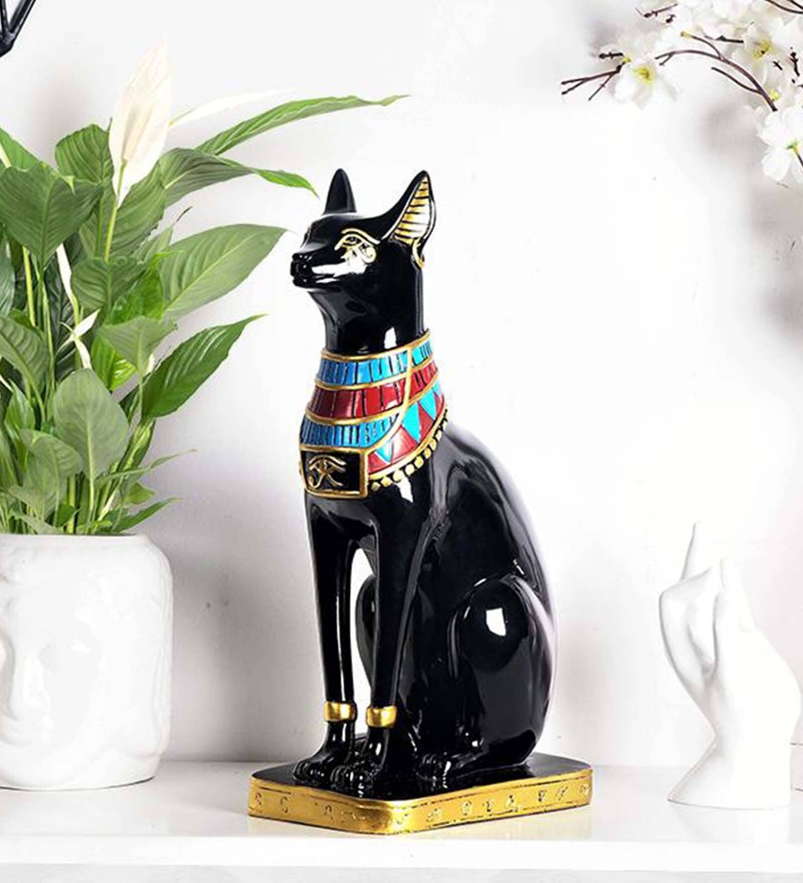 Buy Egyptian Bastet Resin Animal Figurine by The Artment at 22% OFF by ...