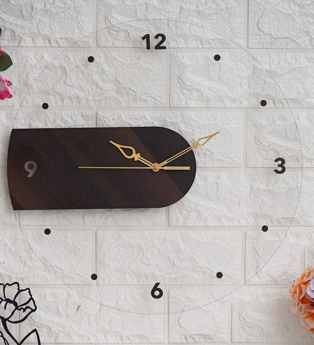 Buy Black Acrylic Elegant Novelty Wall Clock at 15% OFF by The Next ...