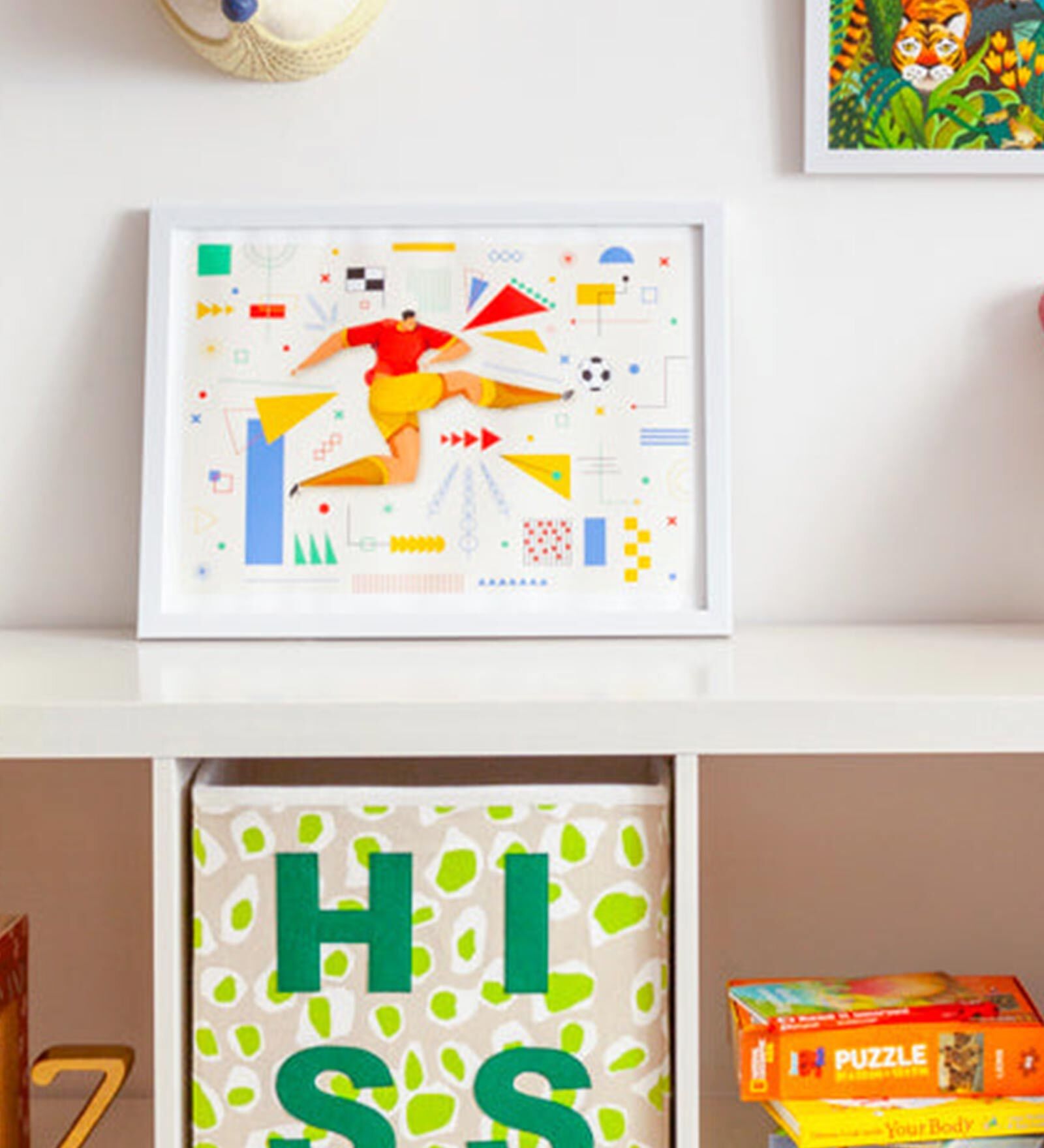 Buy Ela The Extrovert Multicolour-Acrylic Framed Art Print at 18% OFF ...