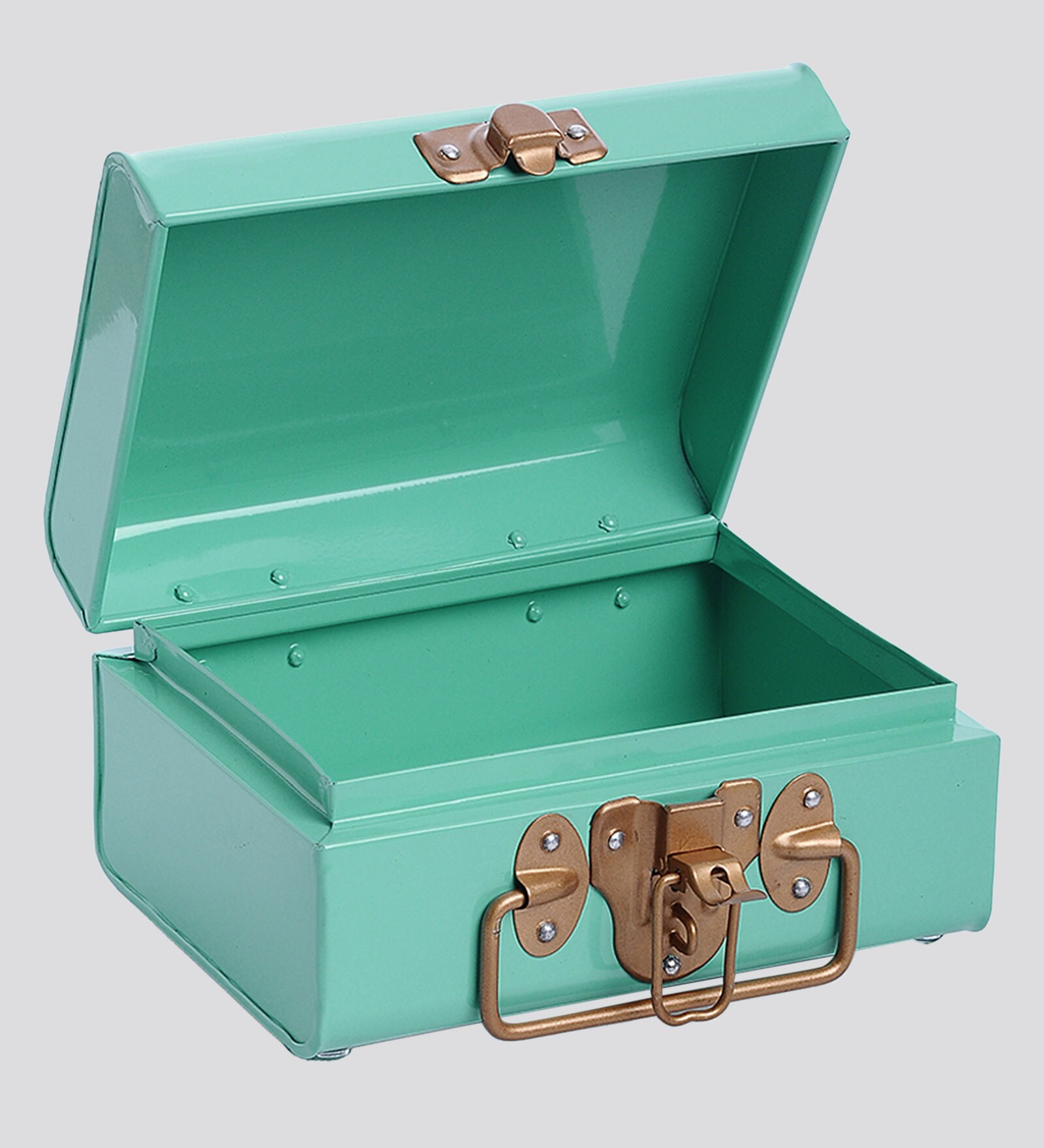 Buy Elan Vintage Style Buxa Metal Trunk Online - Trunks - Trunks ...