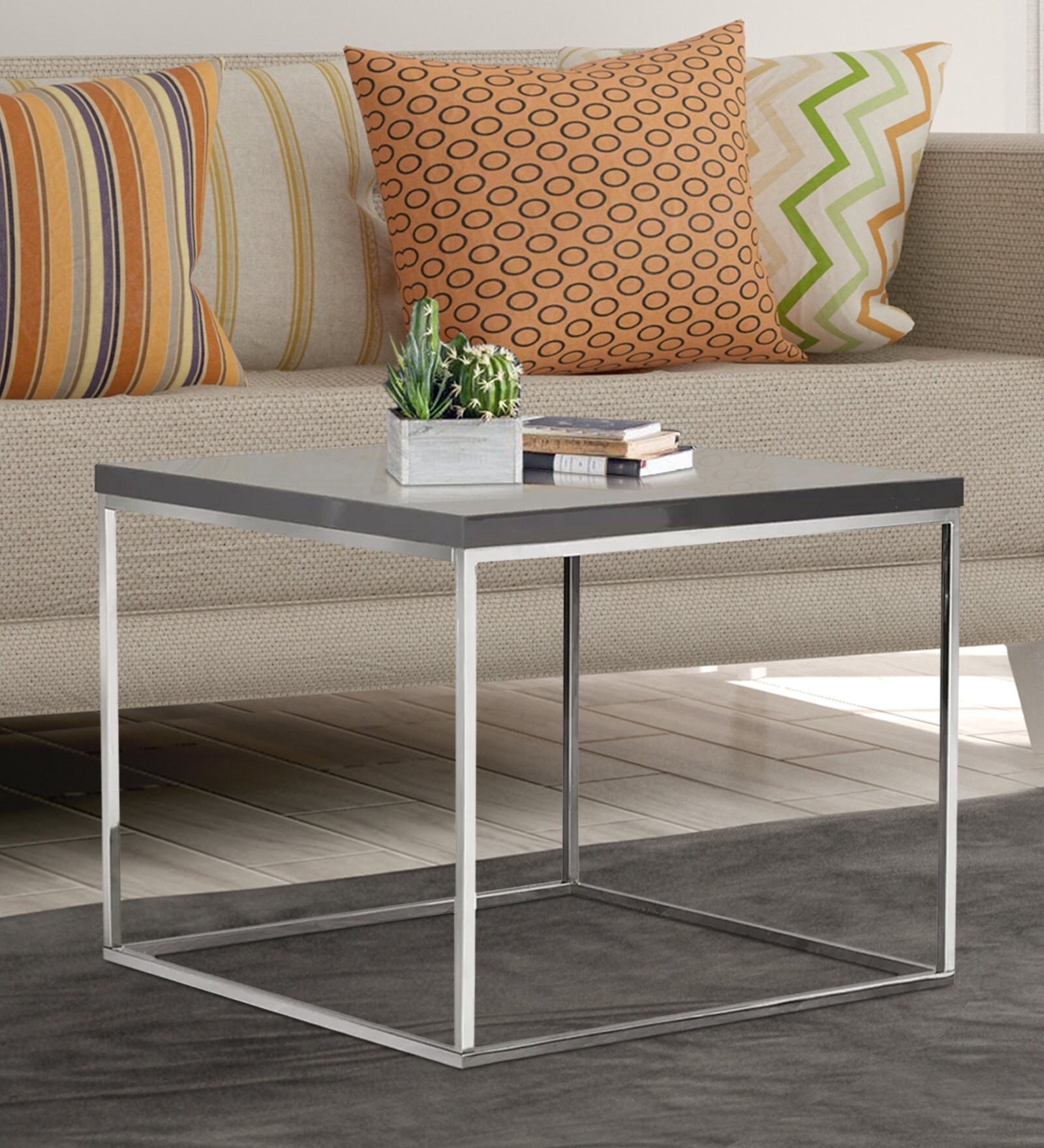 Buy Elegant Coffee Table in Slate Grey Colour at 36% OFF by Furncasa ...