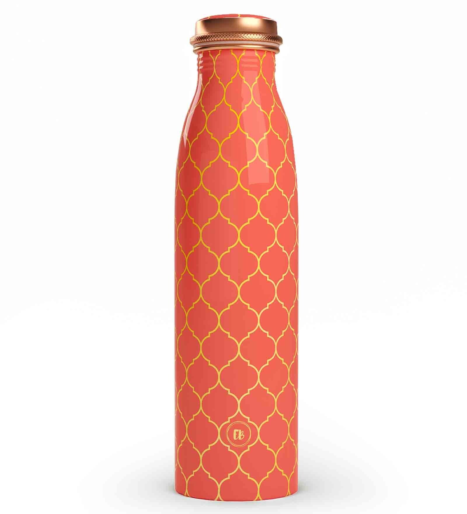 Buy Moroccan 950ml Pure Copper Copper Bottle at 22% OFF by Everything ...