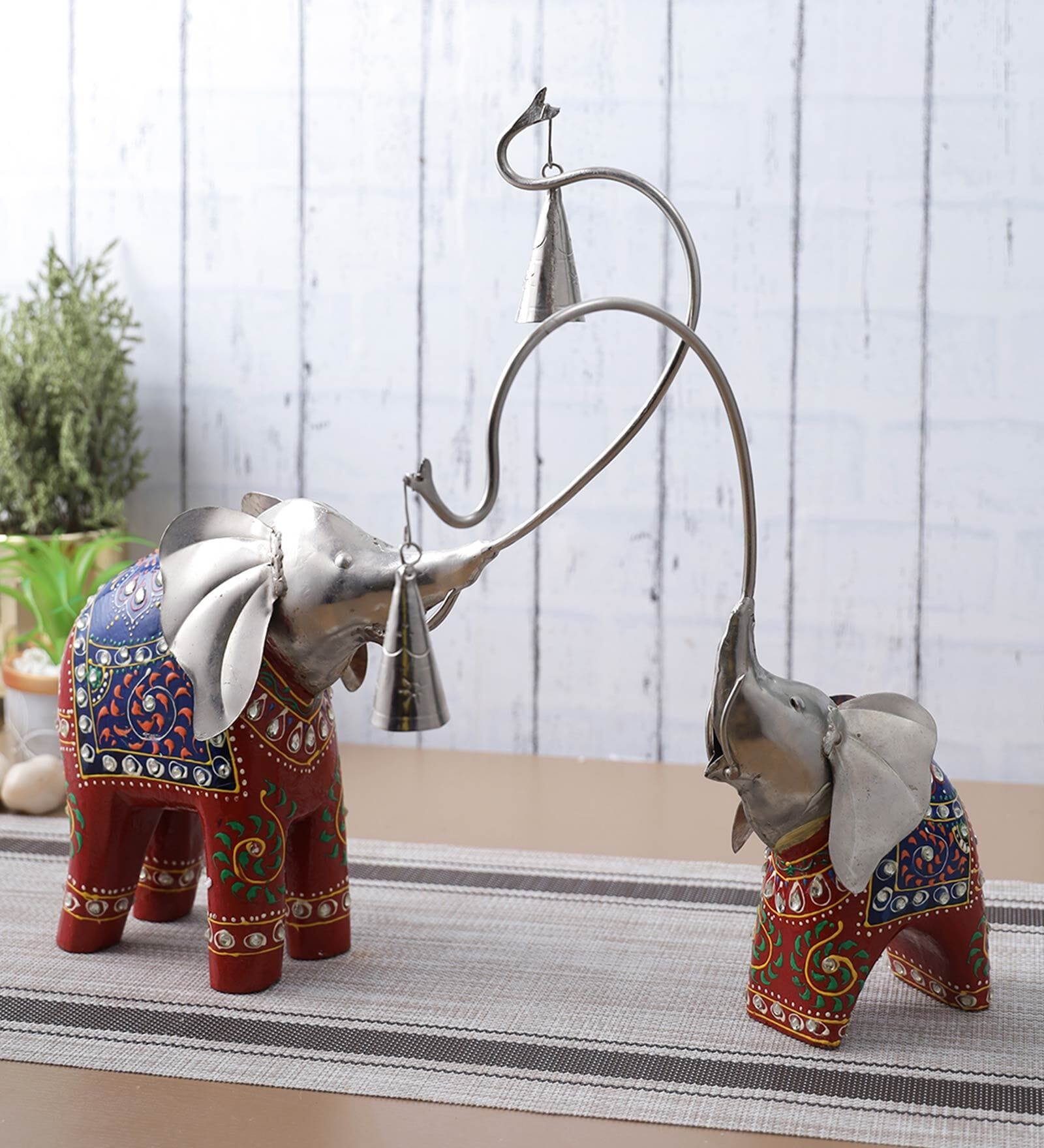 Buy Elephant Figurine Showpiece Set at 30% OFF by Aapno Rajasthan ...