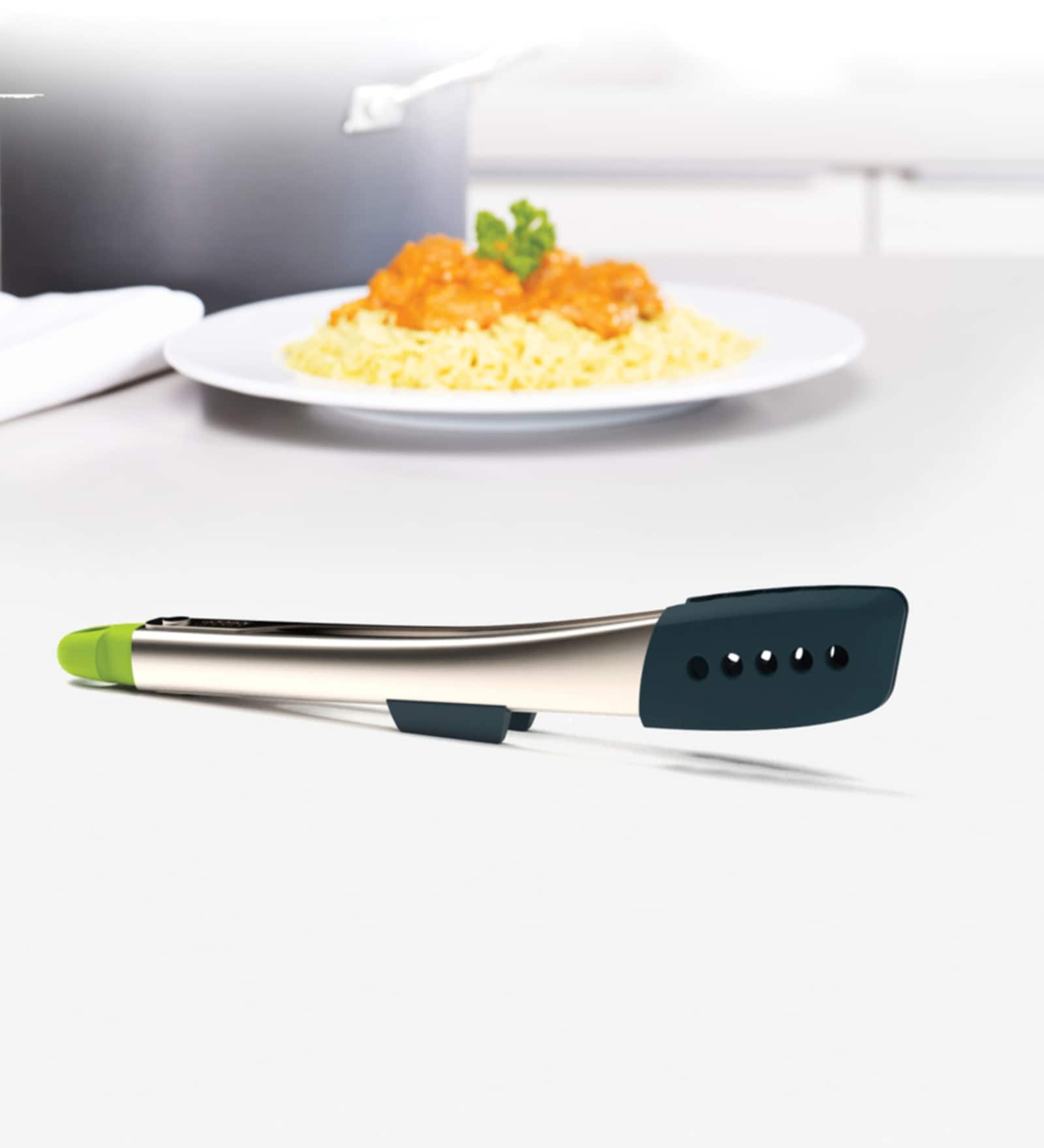 Buy Elevate Silver Silicone Tong at 6% OFF by Joseph Joseph | Pepperfry