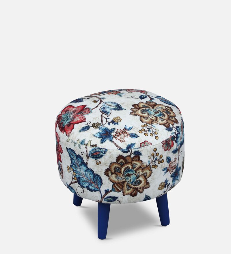 Buy Elton Upholstered Foot stool in Multi-Colour by Bohemiana Online ...