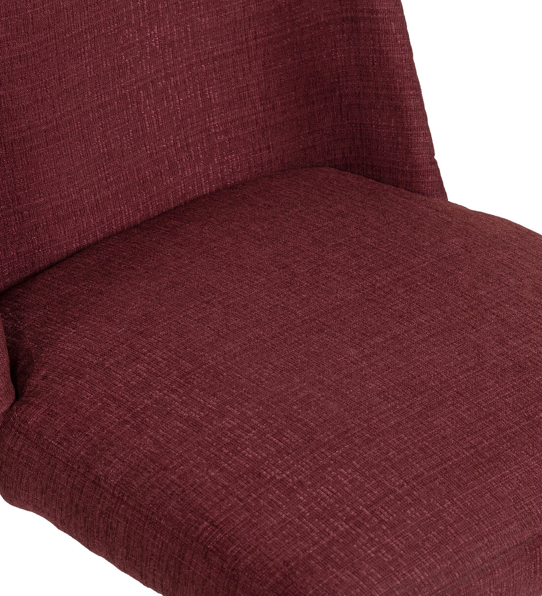 Buy Emil Fabric Dining Chair In Maroon Colour by Muebles Casa Online ...