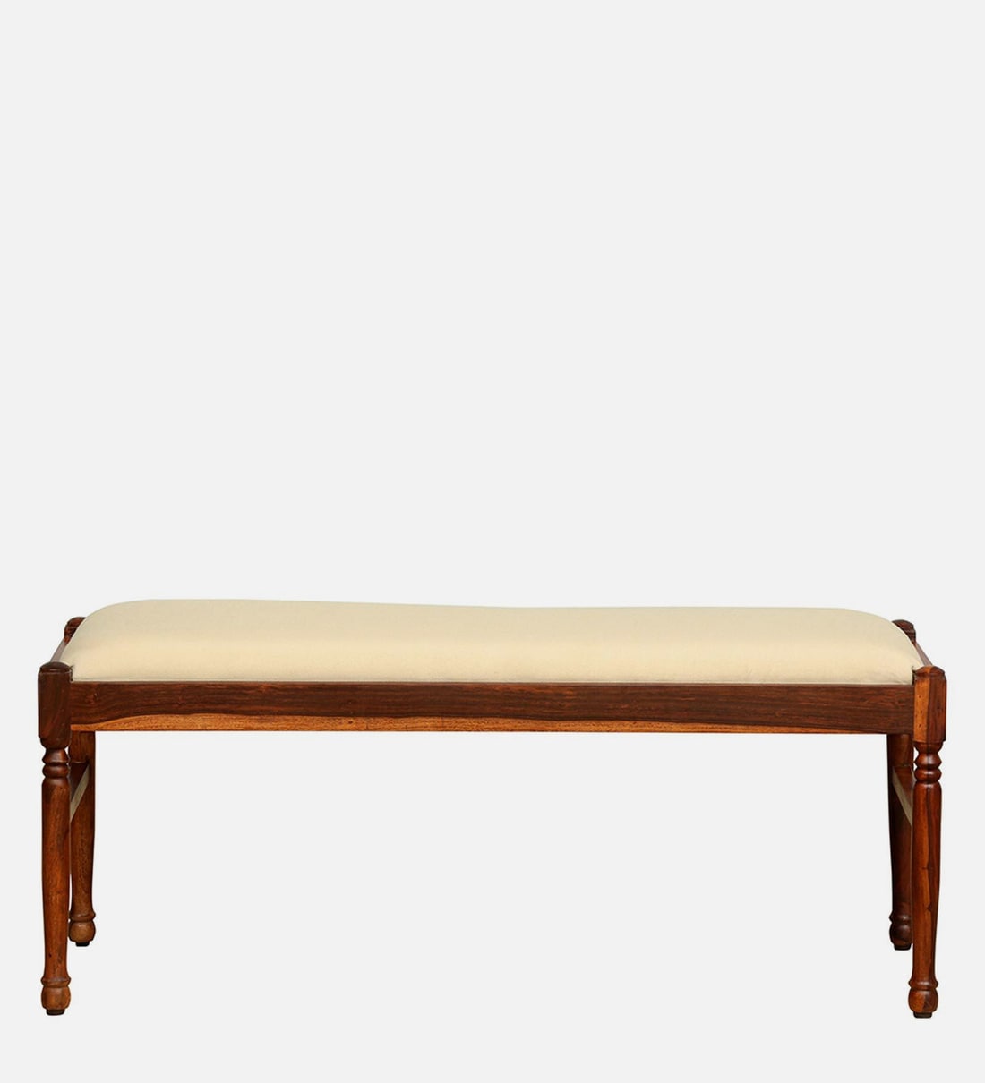 Buy Encore Sheesham Wood Bench In Honey Oak Finish By Amberville Online ...