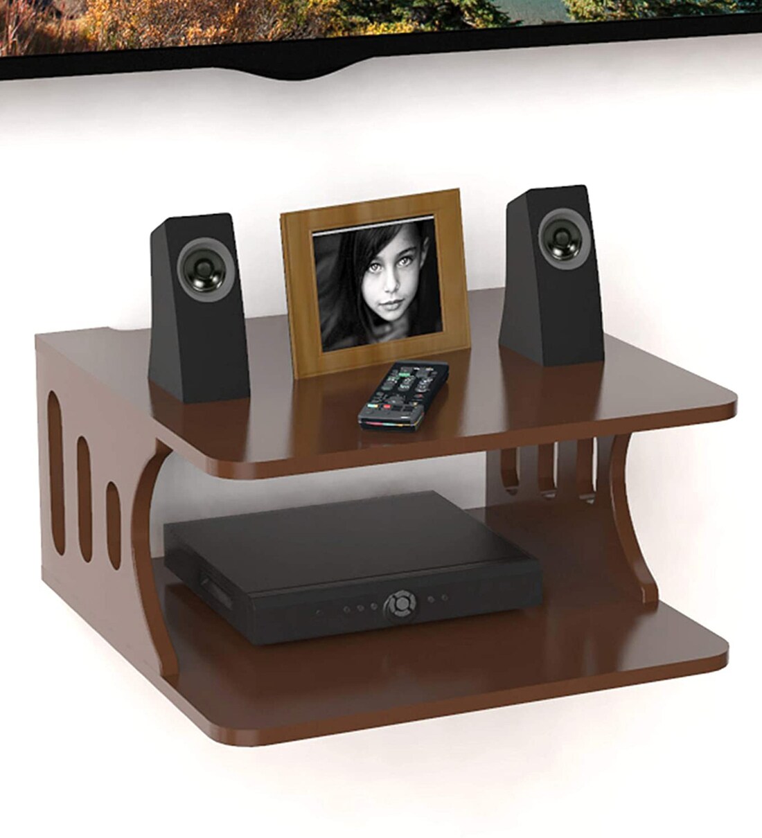 Buy Engineered Wood Set Up Box in Brown Colour by Wood Decor City at 24 ...