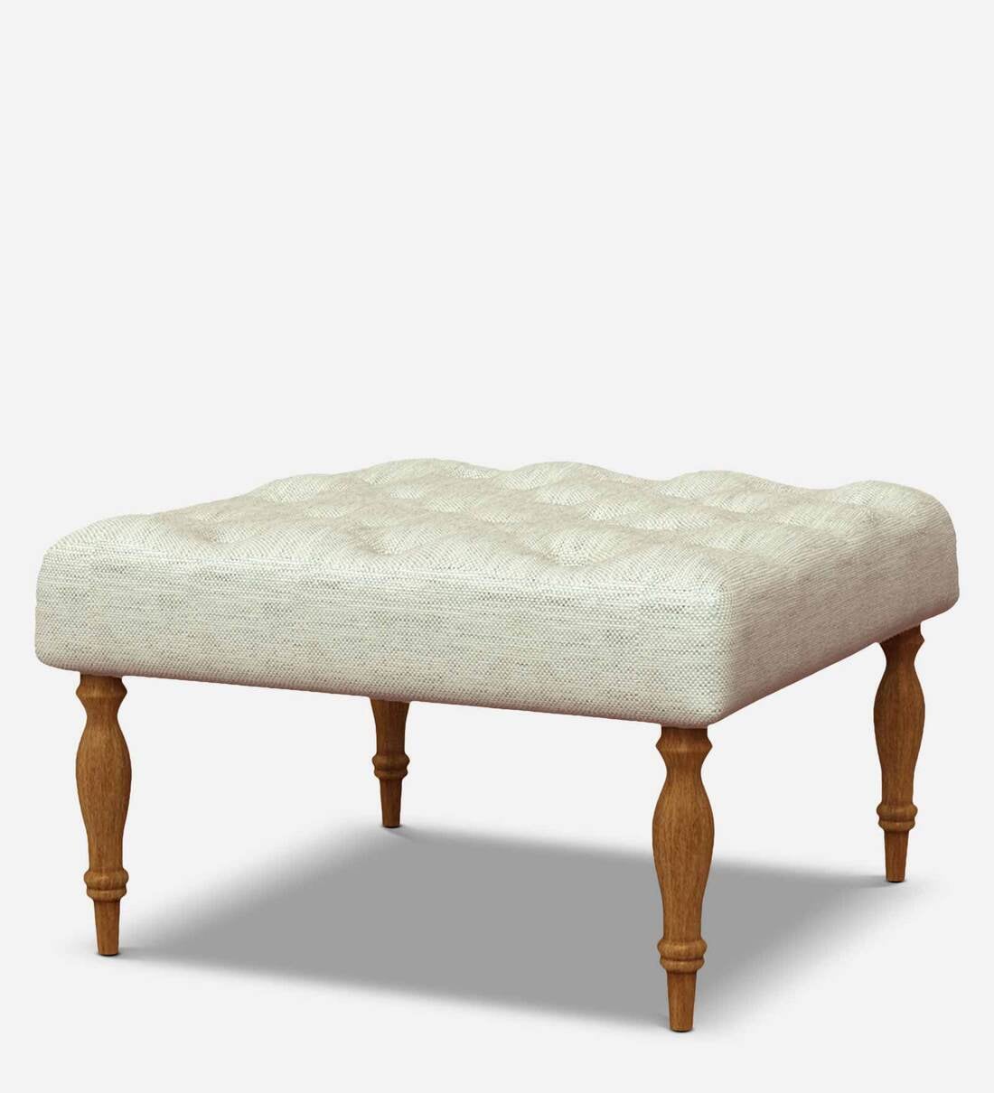 Buy English Ottoman in Srilanka Ivory Colour by Chumbak Online ...