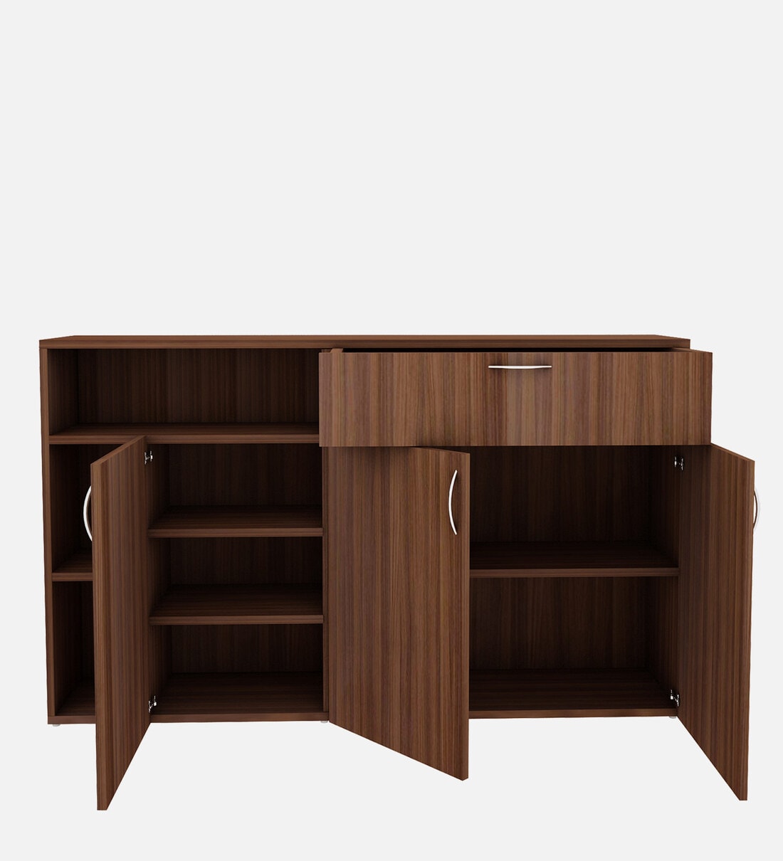 Buy Enoch Sideboard in Walnut Finish by Woodbuzz Online - Modern ...