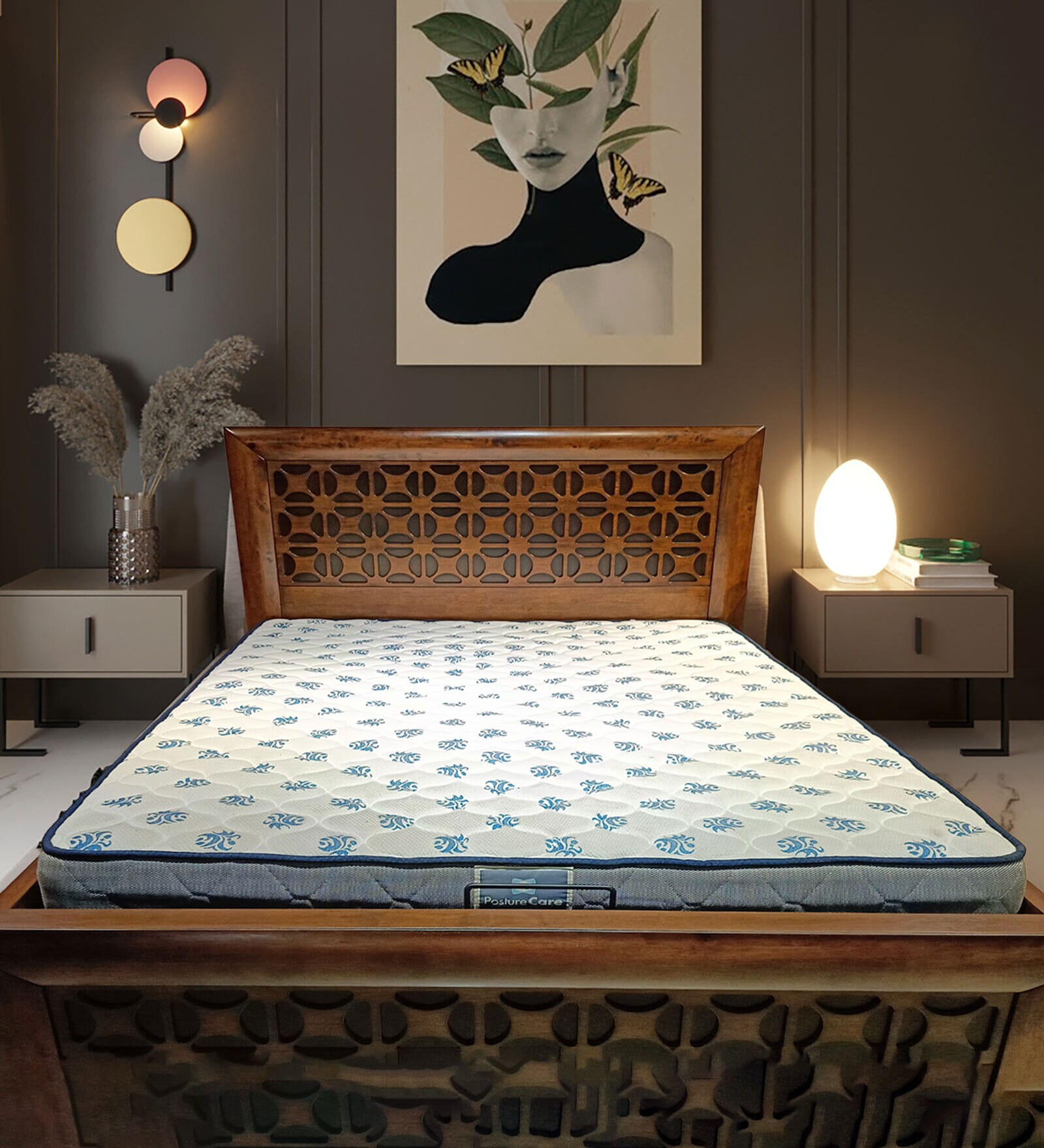 Buy Enchant 7 Inch Pocket Spring & HR Foam Queen Size Mattress at 10% ...