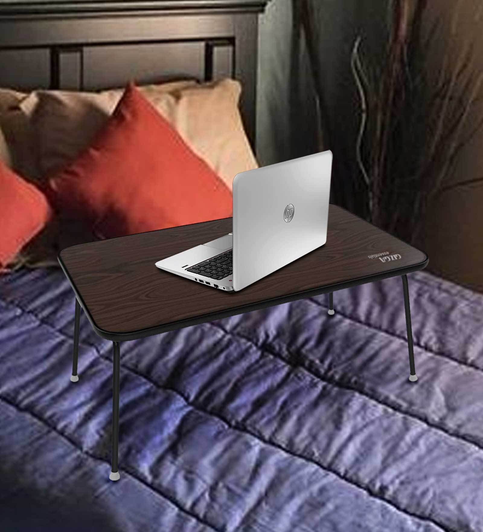 Buy Okara Portable Laptop Table in Wenge Colour at 100% OFF by Gizga ...