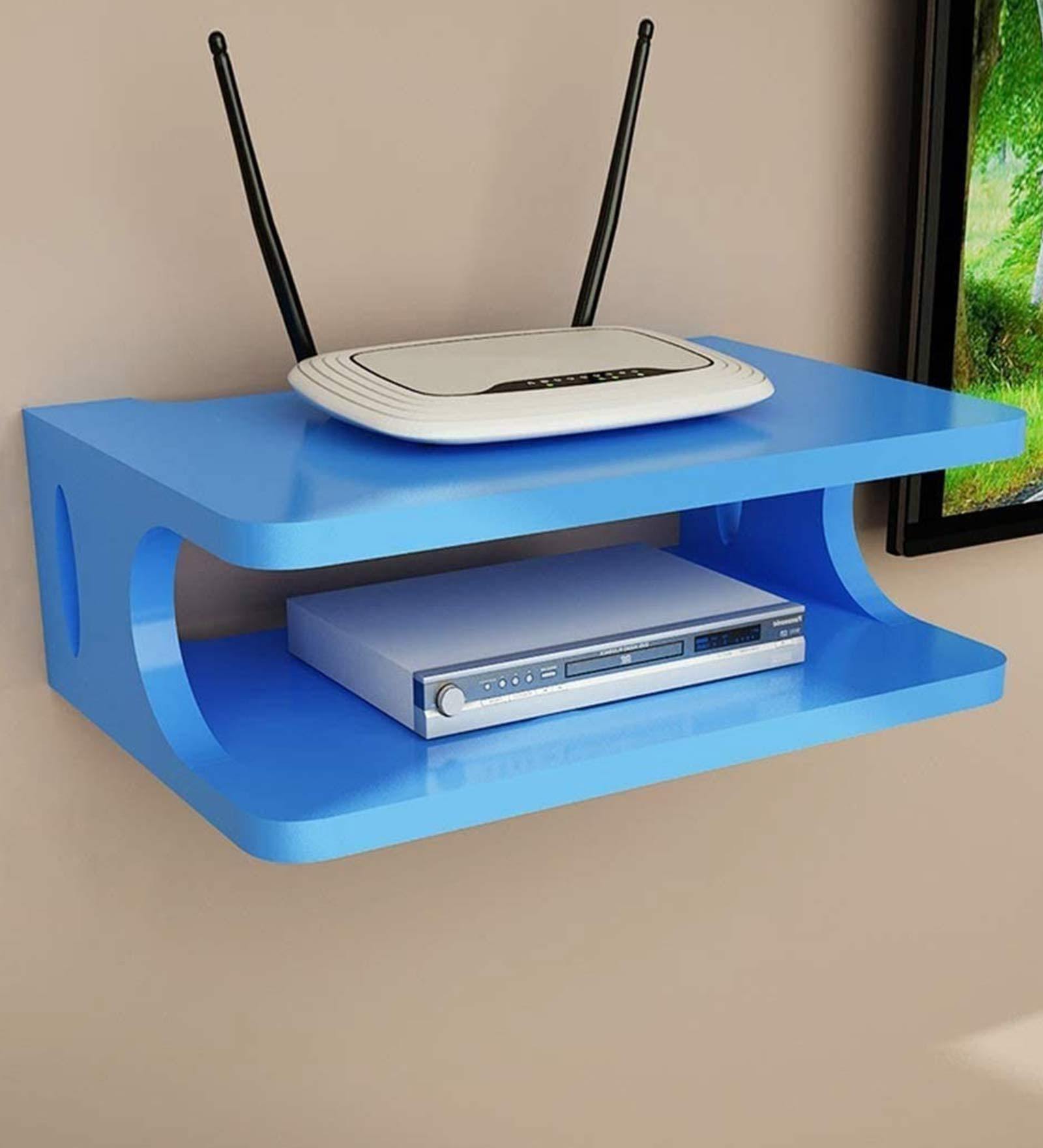 Buy Engineered Wood Set Up Box Blue Colour at 29% OFF by Wood Decor ...