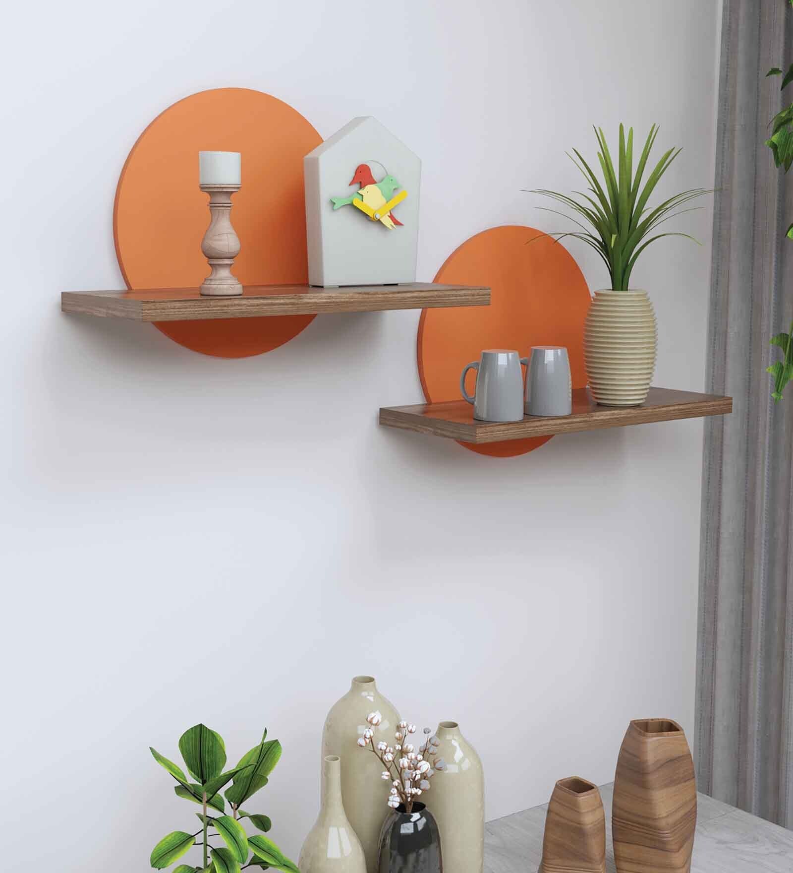 Buy Engineered Wood Wall Shelf at 69% OFF by Random | Pepperfry