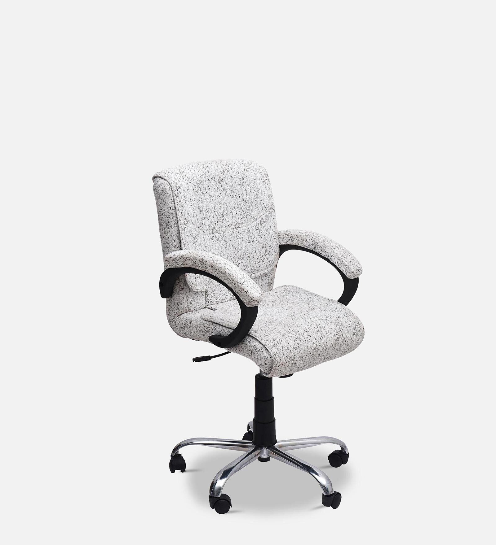 Buy Envidiable Leatherette Mid Back Executive Chair in Beige Colour at ...