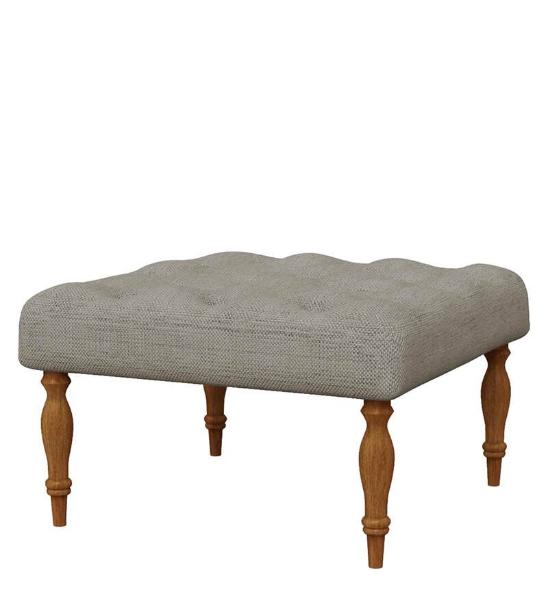 Buy English Ottoman in Bangalore Grey Colour by Chumbak Online ...