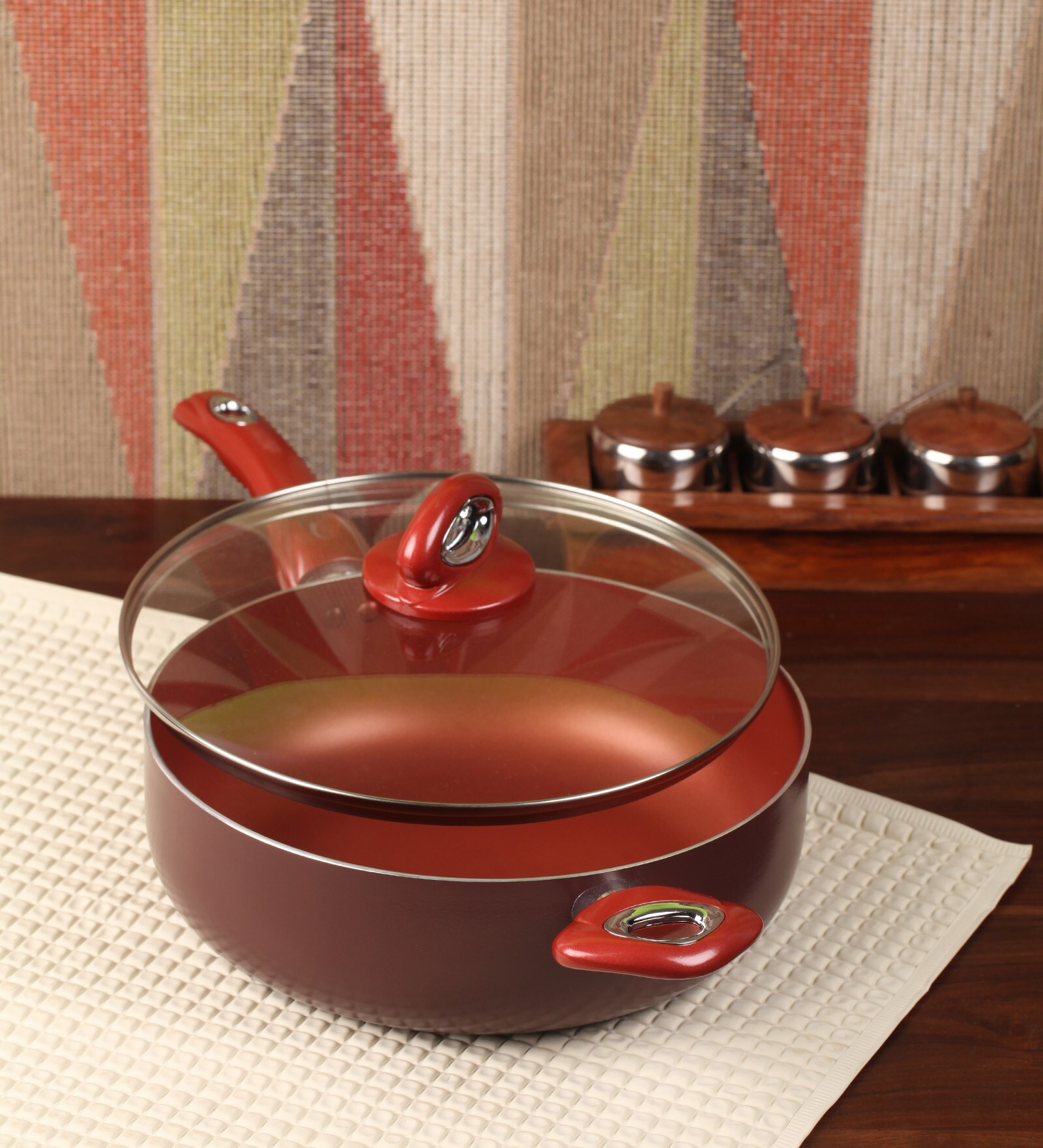 Buy Premium Aluminum Deep Fry Pan by Eris- 1.6 Ltr Online - Frying ...