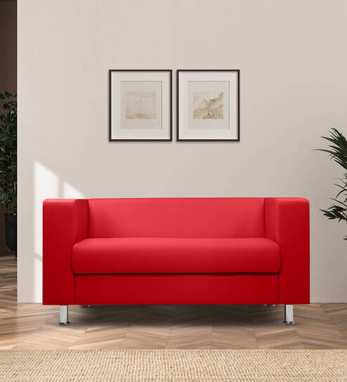 Limited Time Offer: Buy Upto 70% Off on Red Sofas | Pepperfry