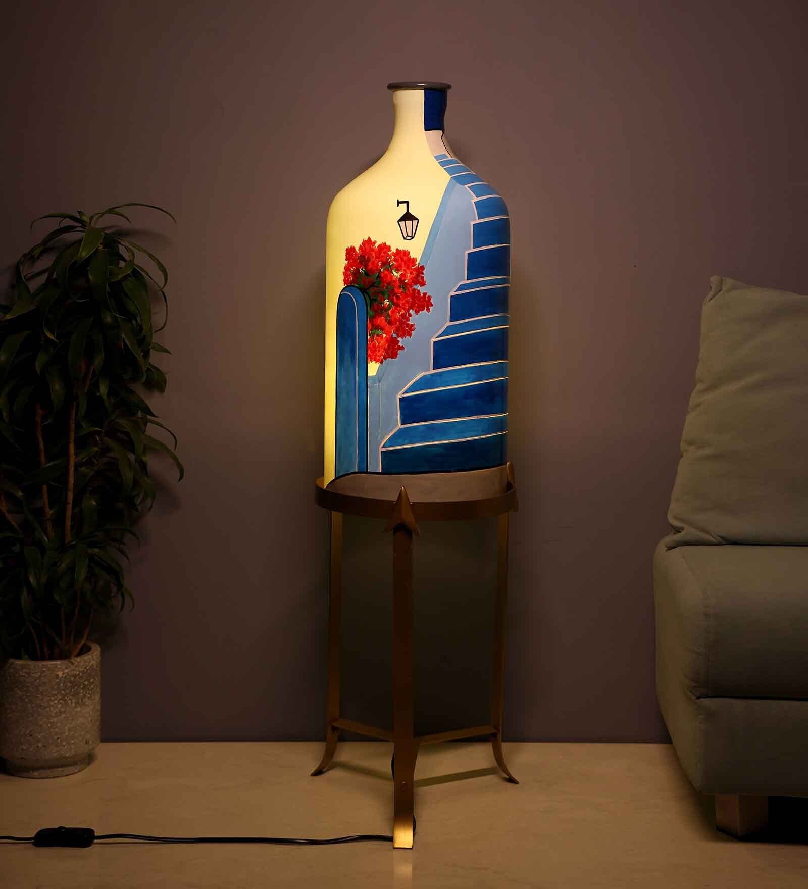 Buy Escalier Flight Floor Lamp with Metal Stand at 10% OFF by POSH N ...