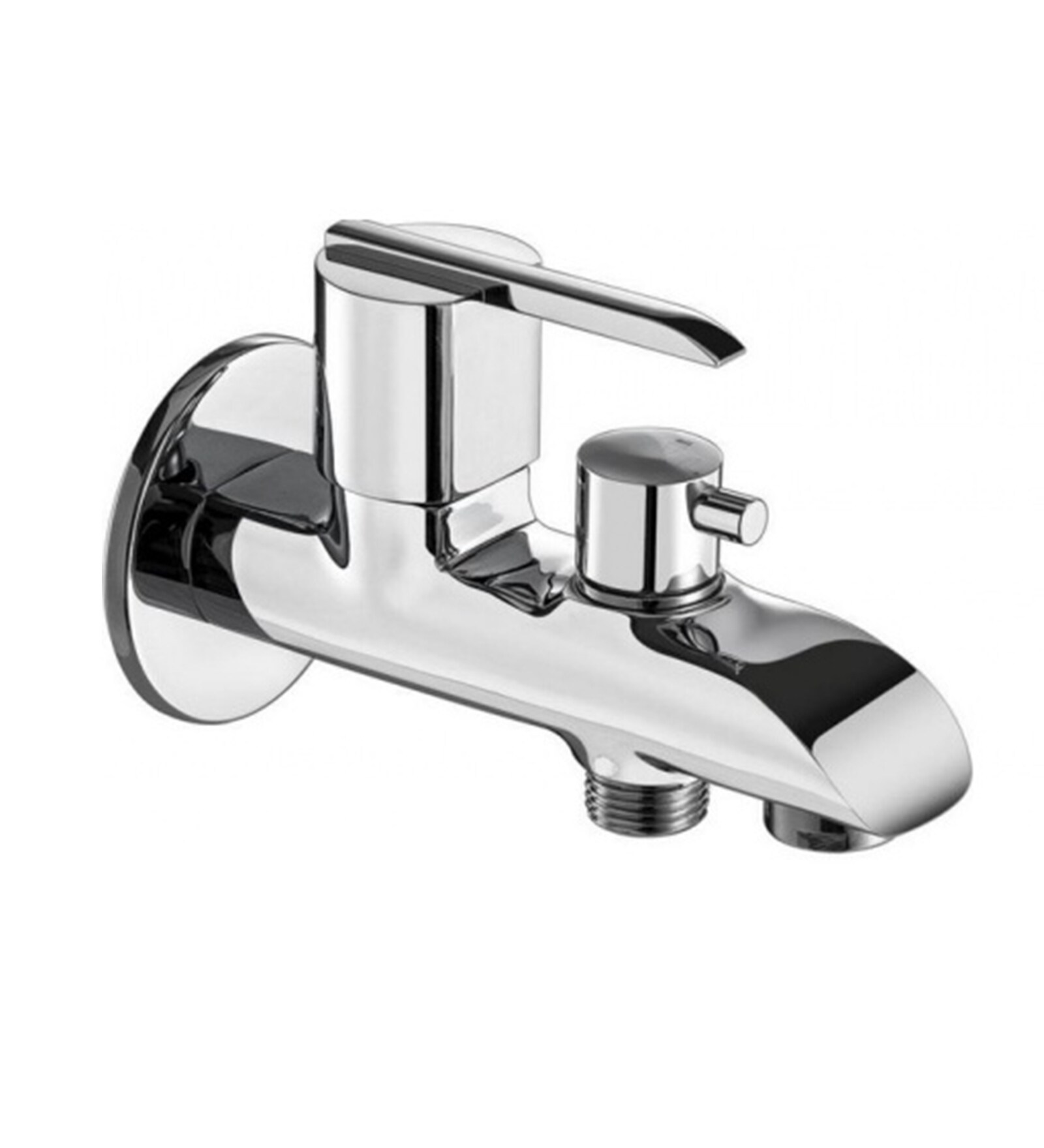 Buy ESSESS by Asian Paints Silver Brass 2 In 1 Bib Cock Online - Bath ...