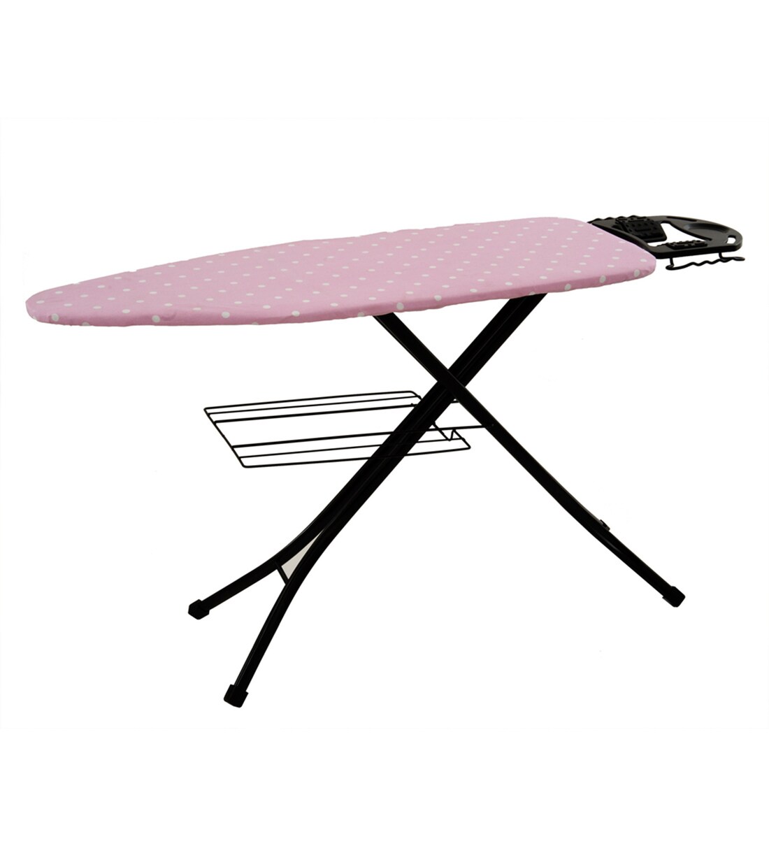 Buy Eurostar Dot Mild Steel Pink Foldable Ironing Board at 100% OFF by ...