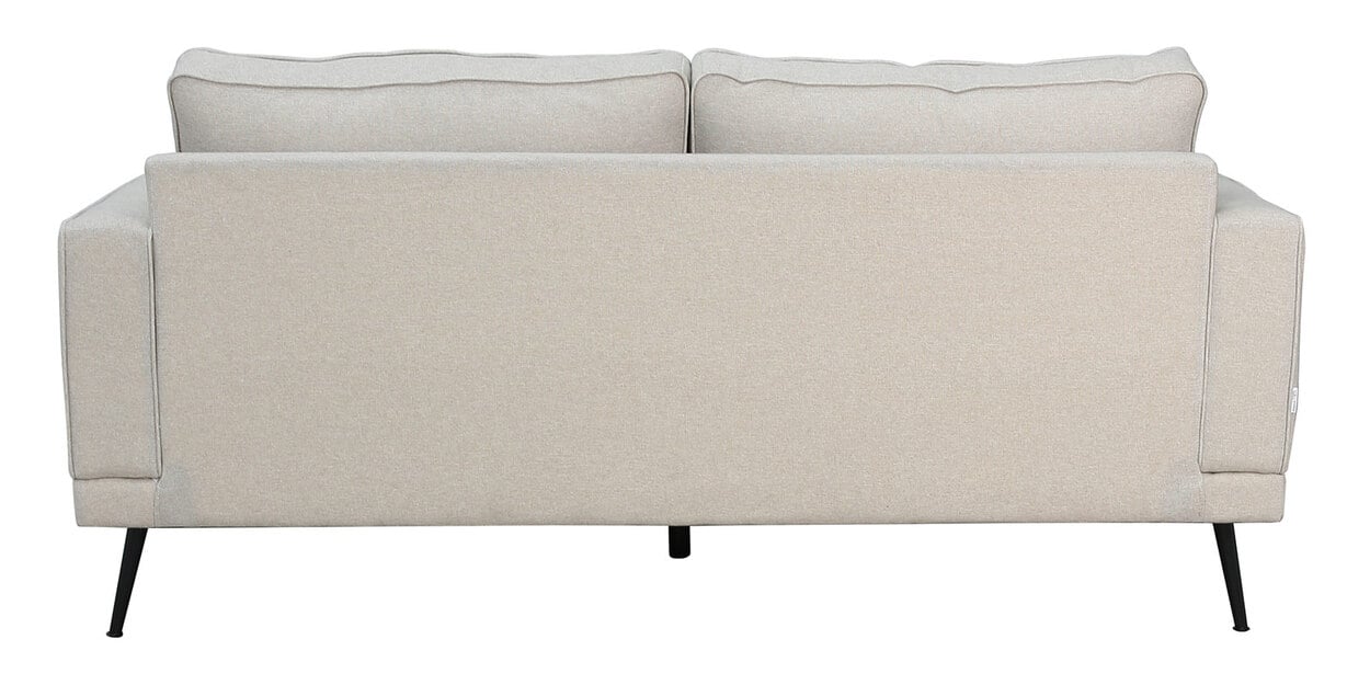 Buy Eugene Fabric 3 Seater Sofa In Beige Colour By Casacraft Online - Mid-Century Modern Sofa ...