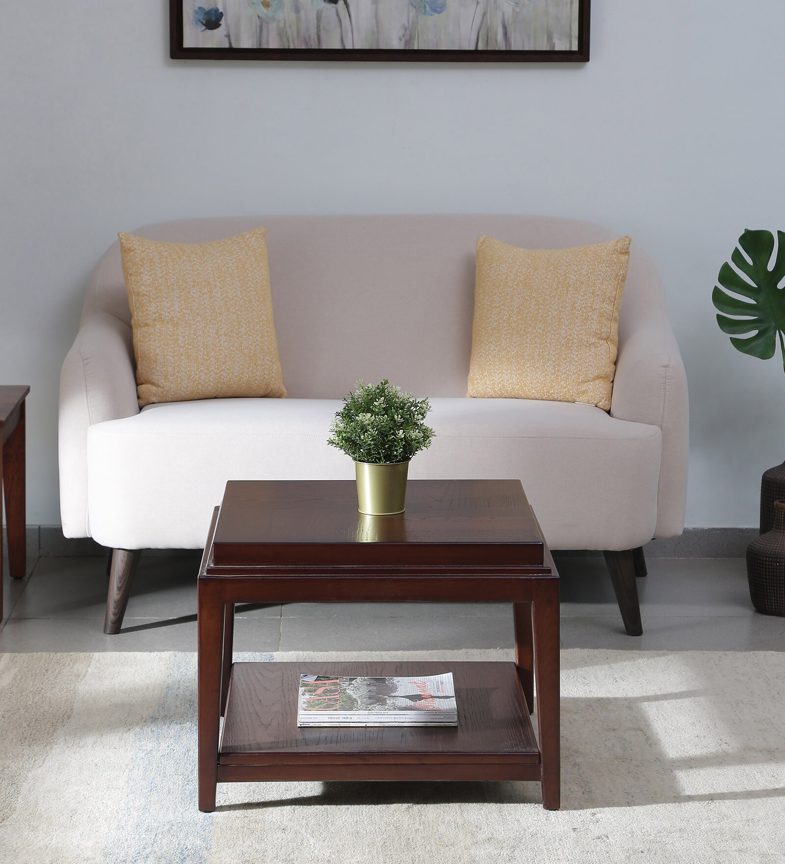 Buy Eva Solid Wood Coffee Table in Wenge Finish at 25% OFF by Ekbote ...