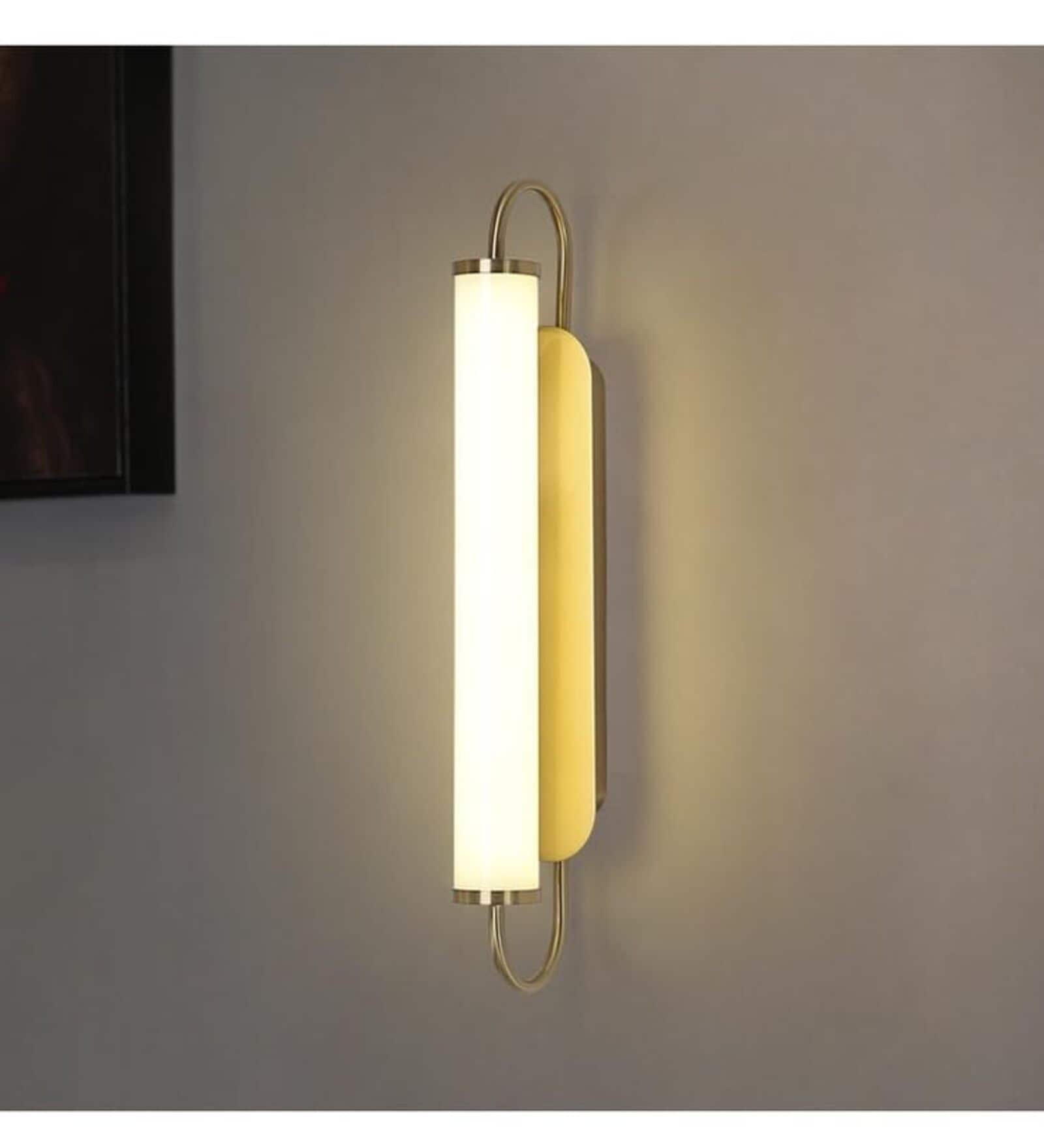 Buy Evan 500mm Wall Light Metal & Acrylic Body Tri-Color LED Modern ...