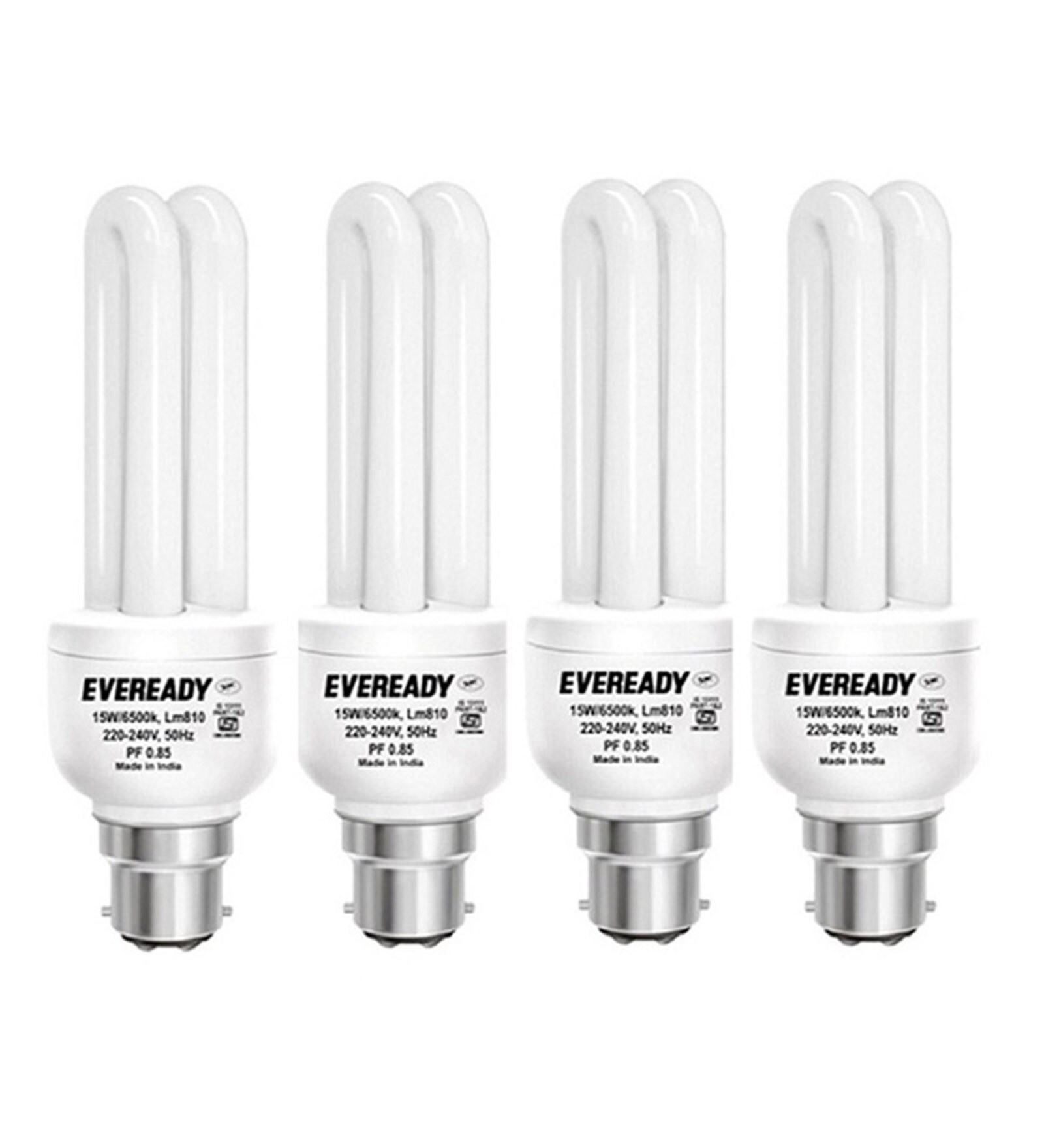 Buy Eveready CFL Combo 15W Pack of 4 Online - CFL Bulbs - Lighting ...