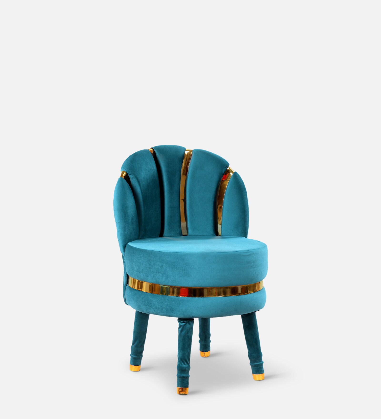 Buy Everlee Slipper Chair In Turquoise Colour at 59% OFF by Hosta Homes ...
