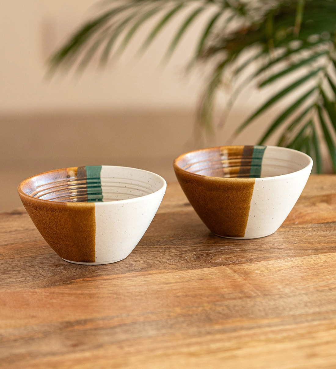 Buy Zen Garden Hand Glazed 300ml Ceramic (Set of 2) Serving Bowls at 38 ...