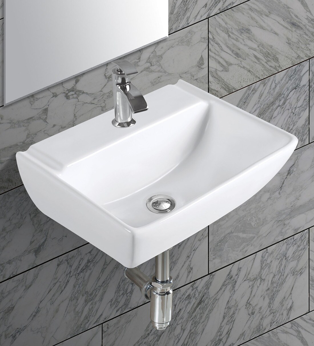 Buy Ceramic Rectangular Shape White Counter Top Wash Basin H 6 5 W Buy Ceramic Rectangular Shape White Counter Top Wash Basin H 6 5 W