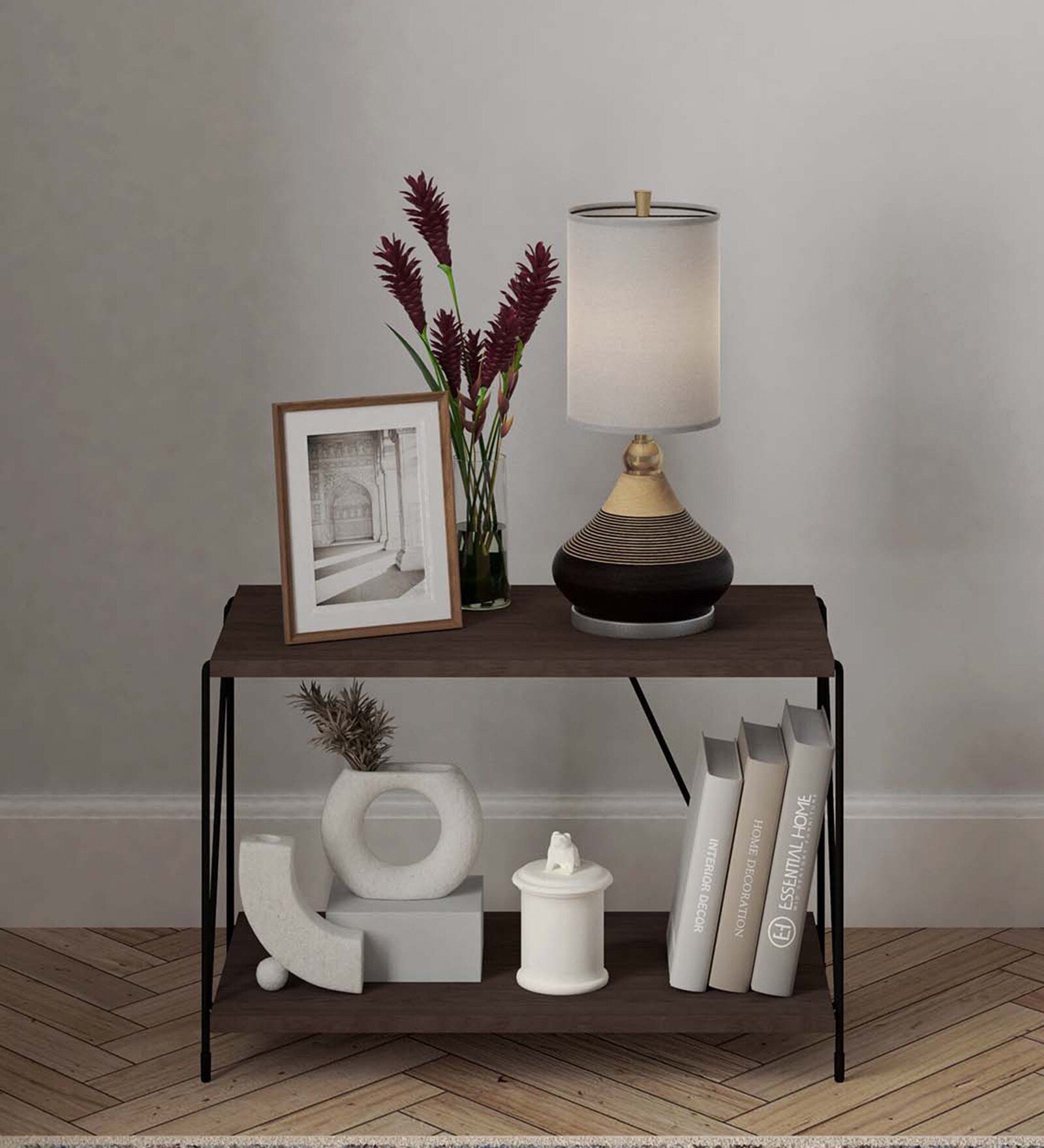 Buy Ezbo 600 End Tables in Walnut Finish at 58% OFF by Story@Home ...