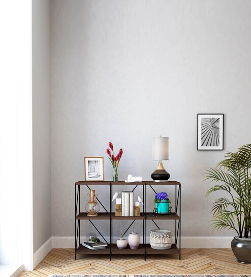 Buy Ezbo Book Shelves in Walnut Finish in 3X2 Cube at 51% OFF by Story ...