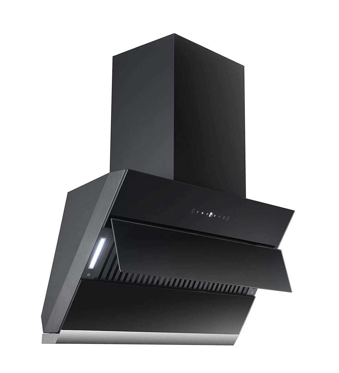 Buy FABER Zenith 60cm 1350 m3/hr Auto Clean Angluar Hood (FL SC AC BK ...