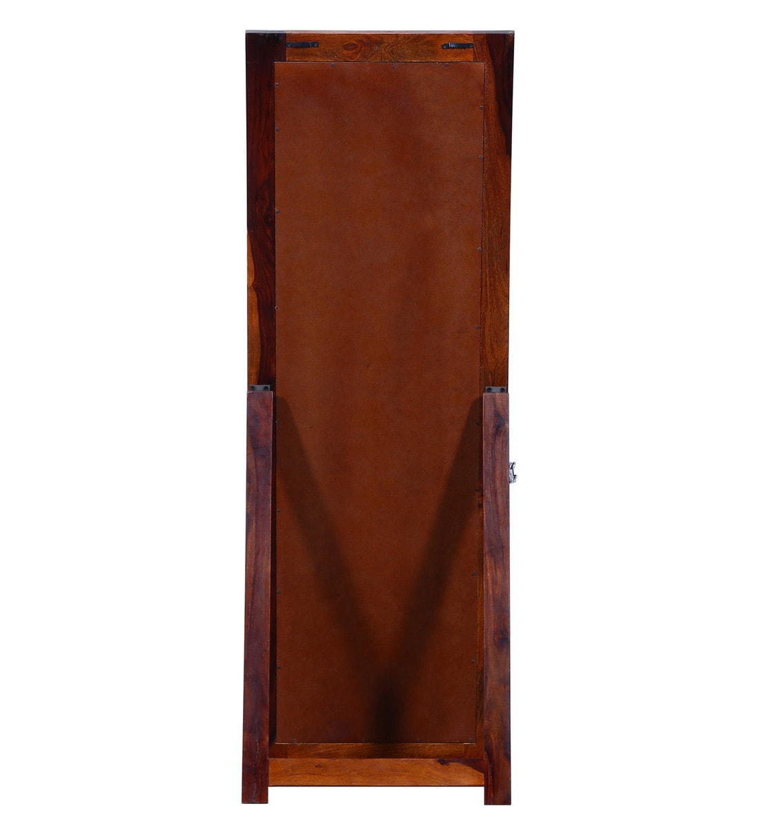 Buy Mango Wood Full Length Mirror in Brown colour By Woodenmood Online ...