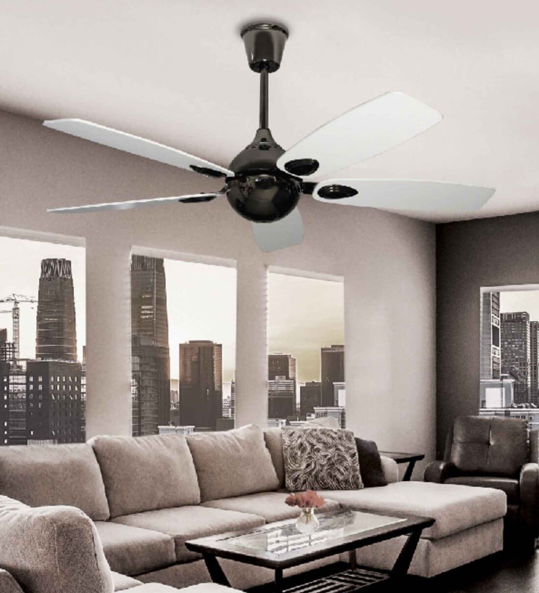 Buy Fanzart Penguin 48\ Ceiling Fan With 5 x ABS Blades & Optional ...